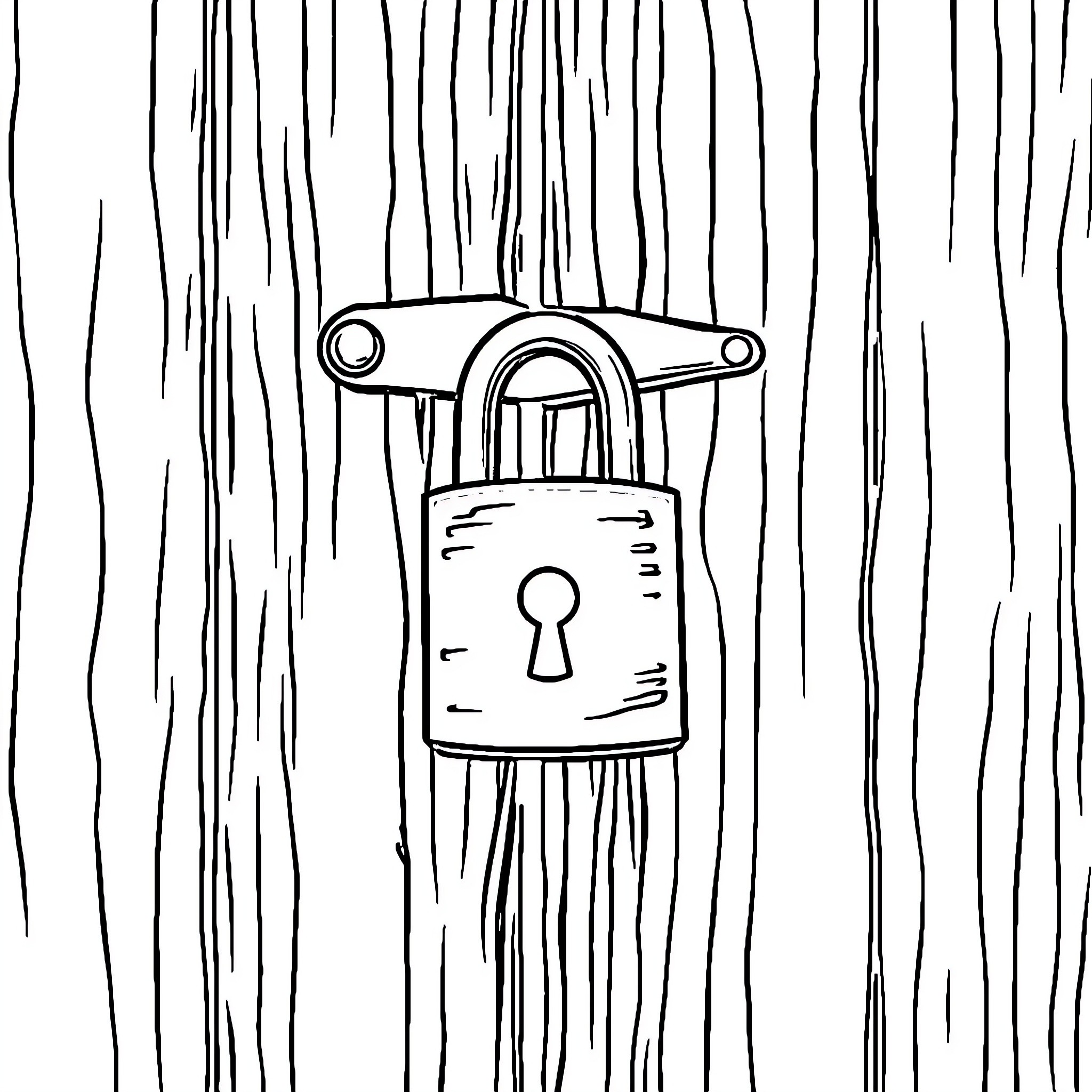 Best Lock Coloring Pages (Free Printable PDF)