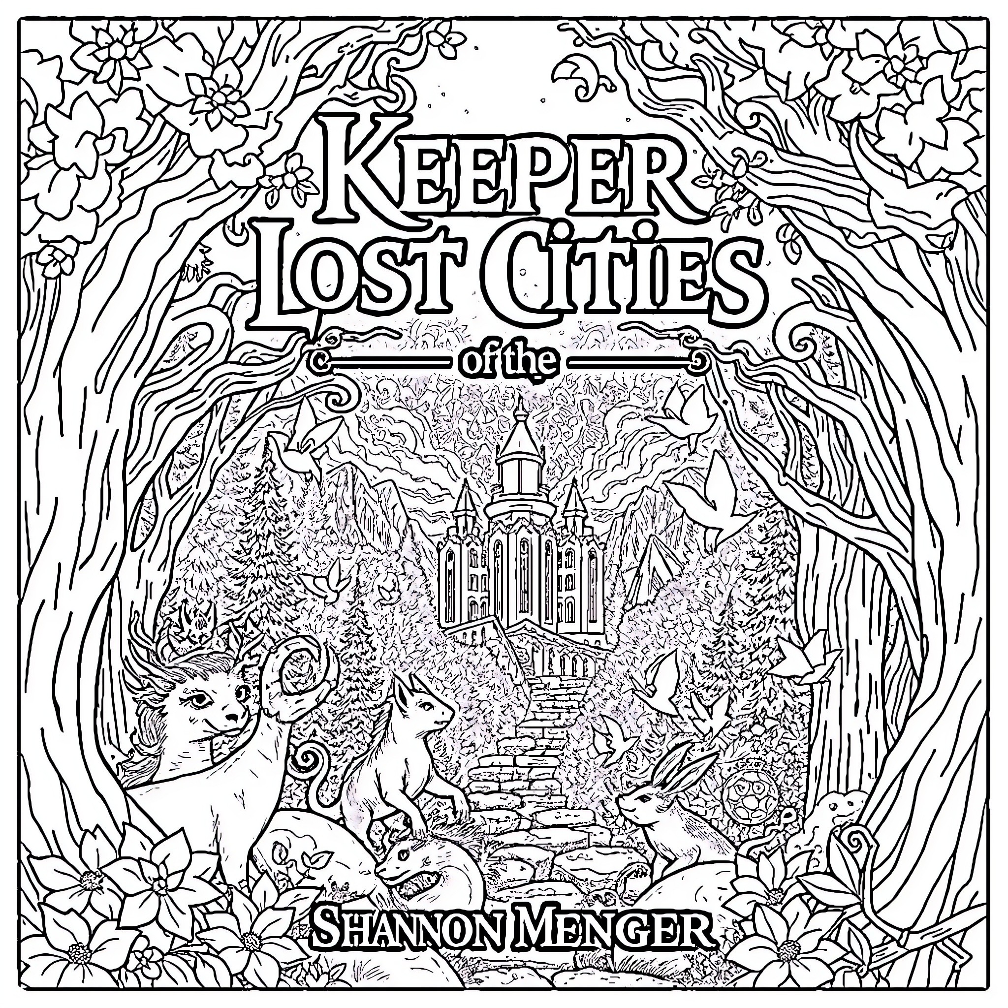 Best Keeper Of The Lost Cities Coloring Pages (Free Printable PDF)