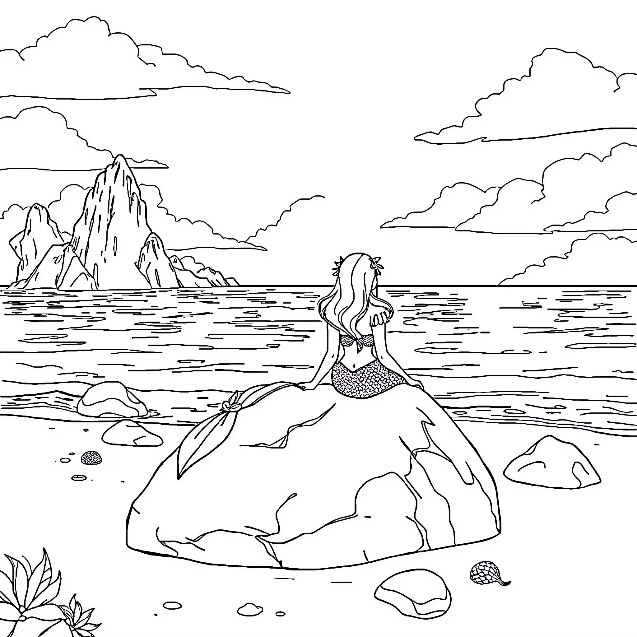 Best Sirenita Coloring Pages (Free Printable PDF)