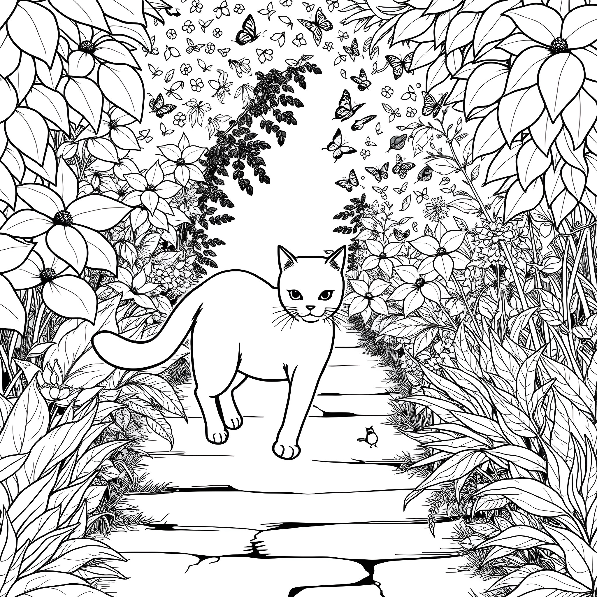 103 Best Cat Coloring Pages (Free Printable PDFs)