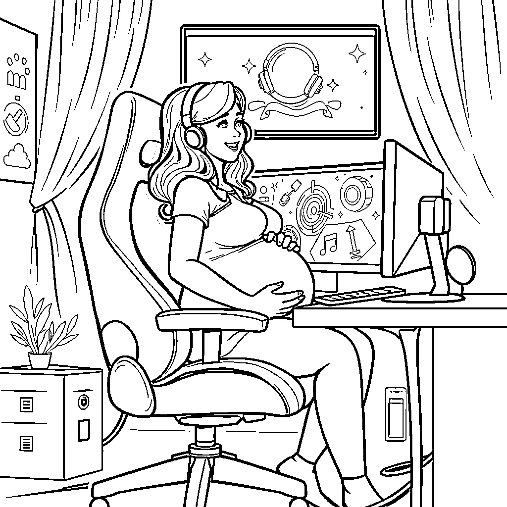 Best Pokimane Coloring Pages (Free Printable PDF)