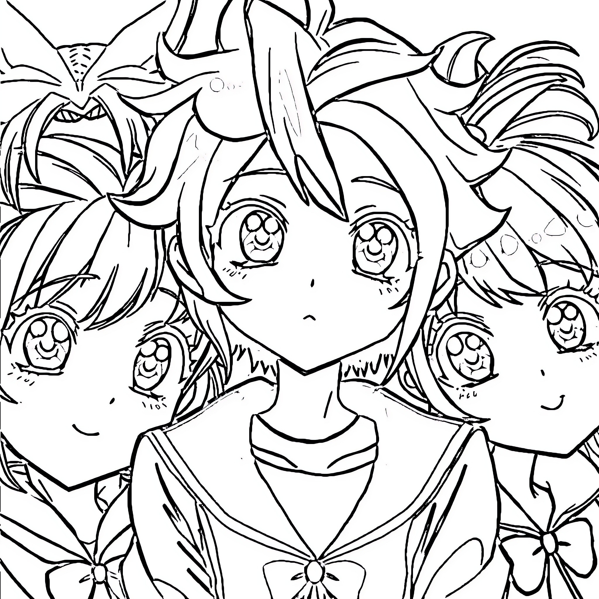 134 Best Anime Coloring Pages (Free Printable PDFs)