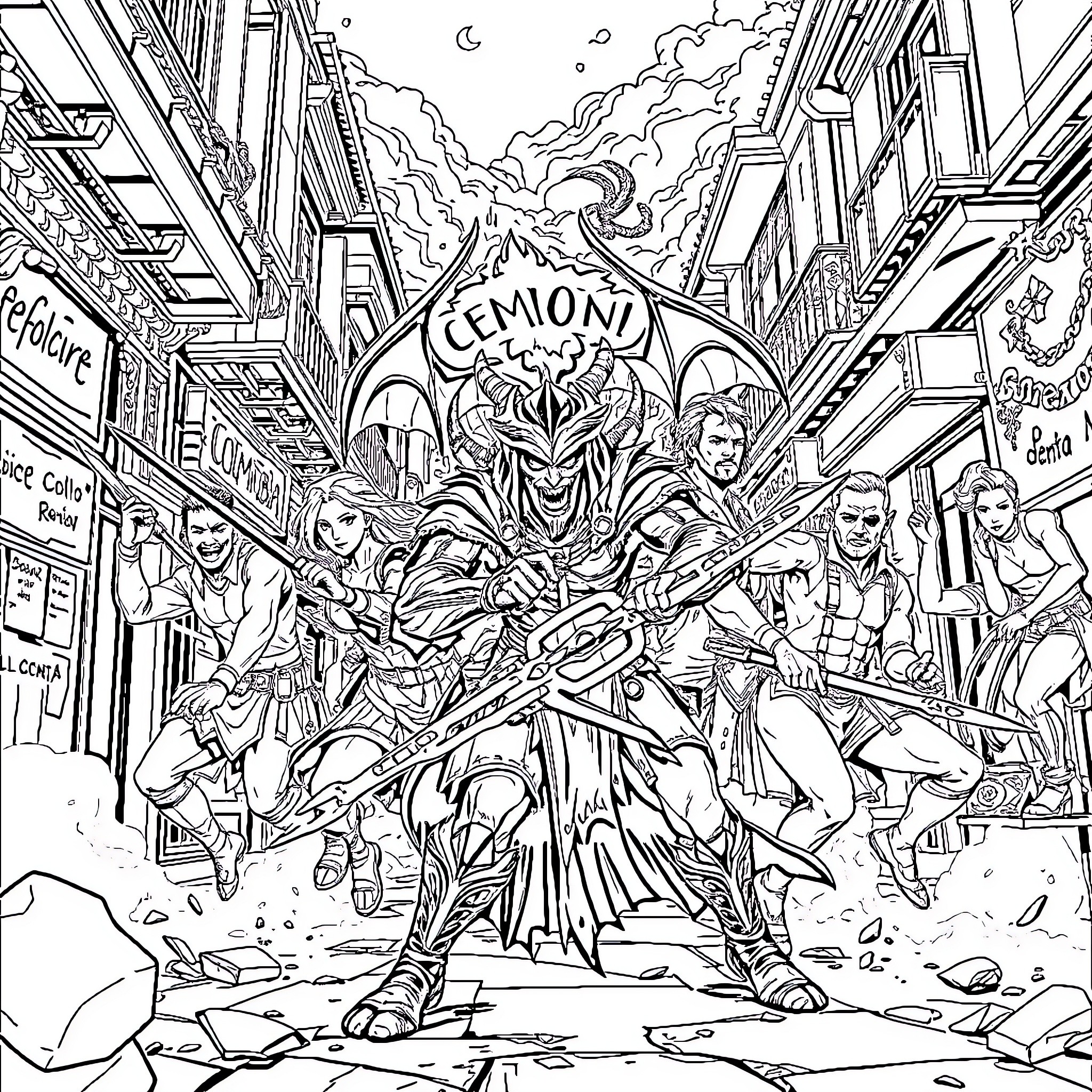 Best Demon Slayer Coloring Pages (Free Printable PDF)