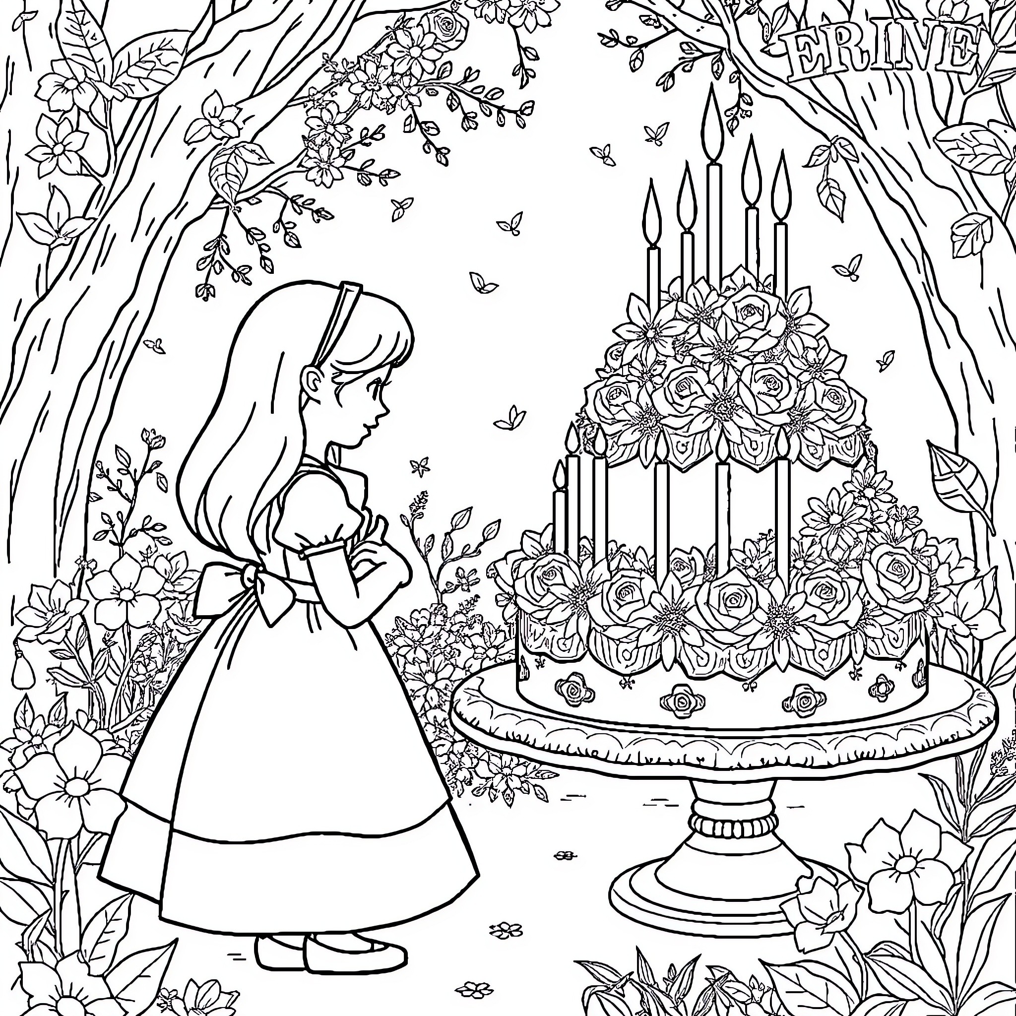 Best Alice Coloring Pages (Free Printable PDF)