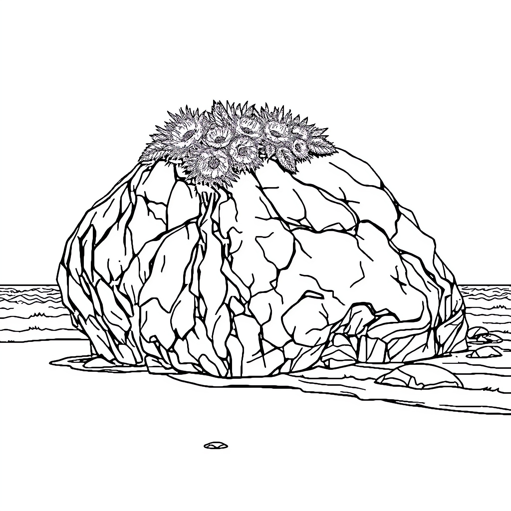 Best Rock Coloring Pages (Free Printable PDF)