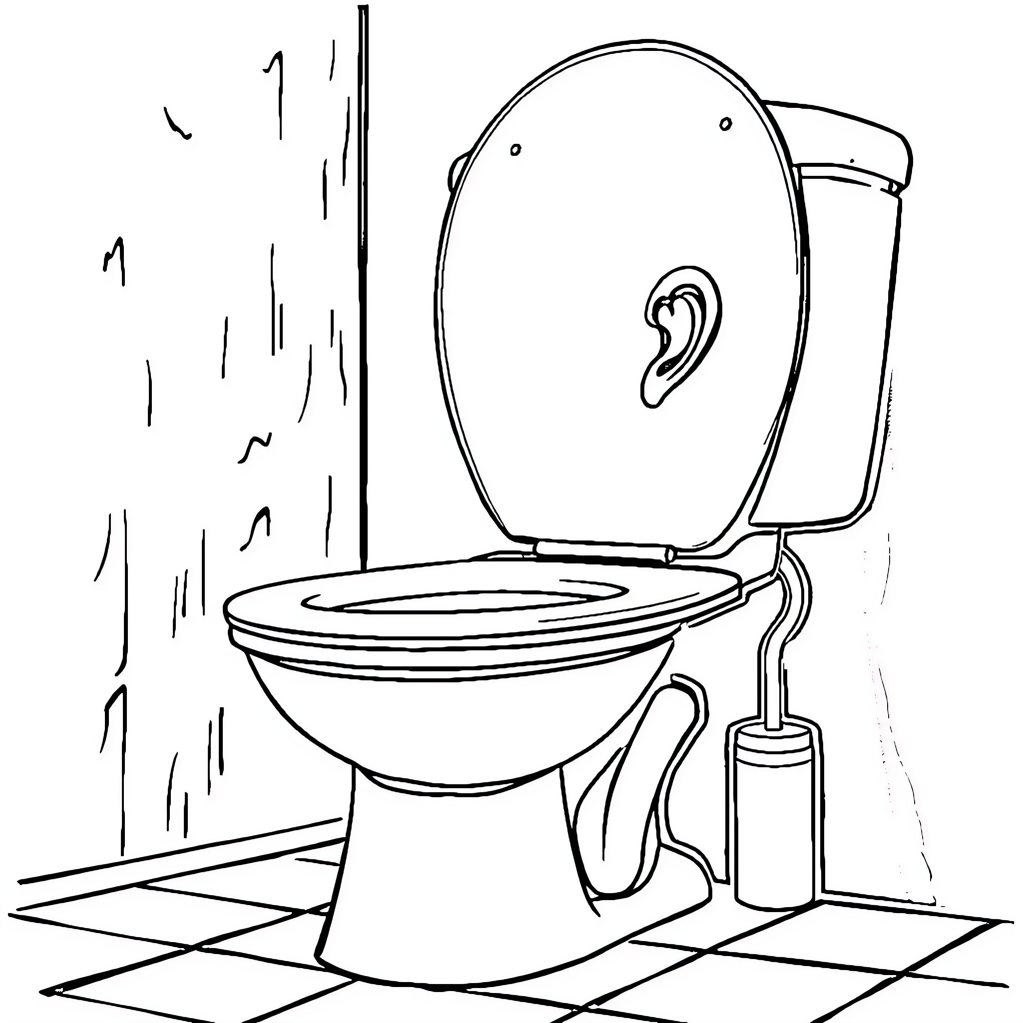Best Toilet Coloring Pages (Free Printable PDF)