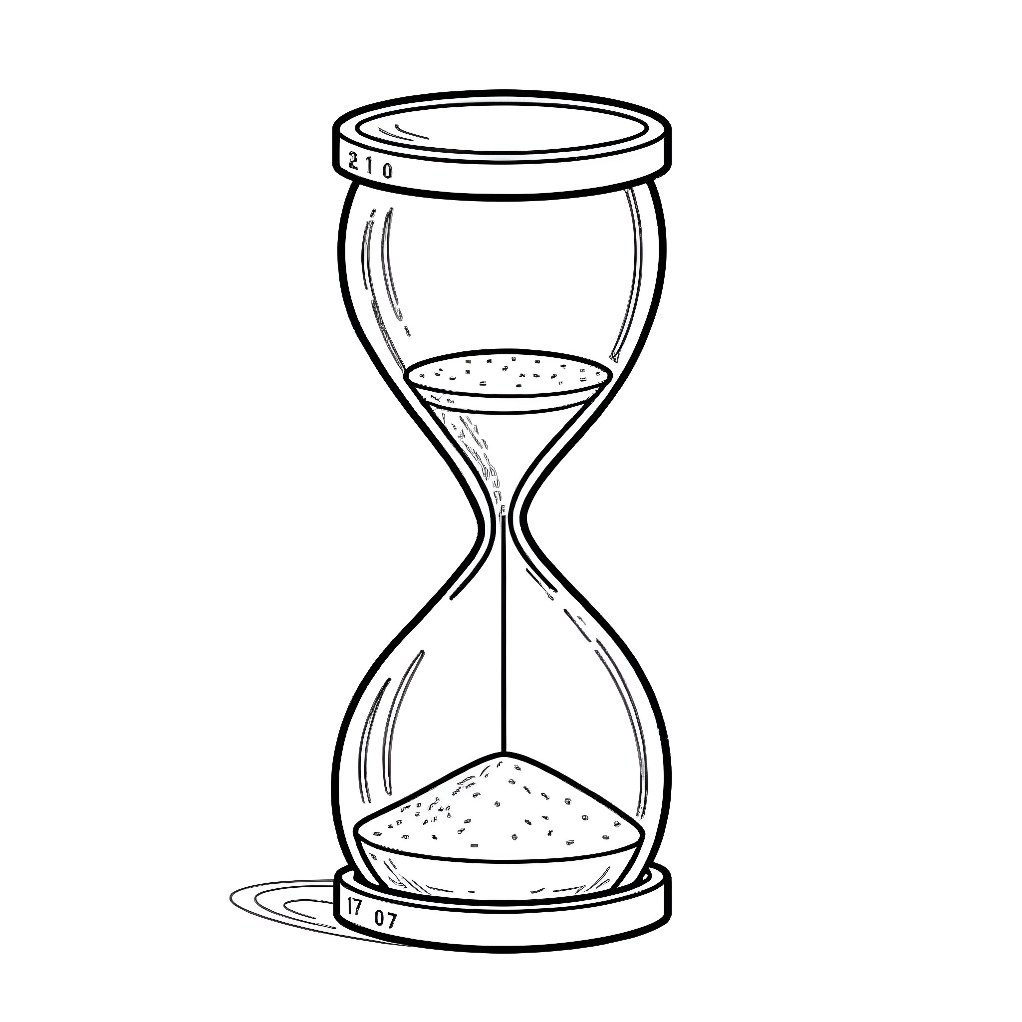 Best Hourglass Coloring Pages (Free Printable PDF)
