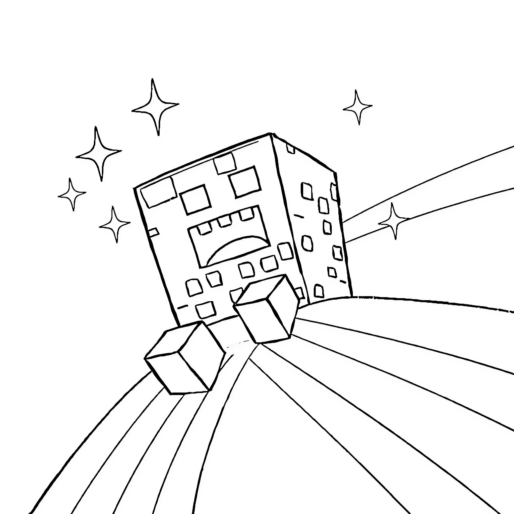 Best Creeper Coloring Pages (Free Printable PDF)