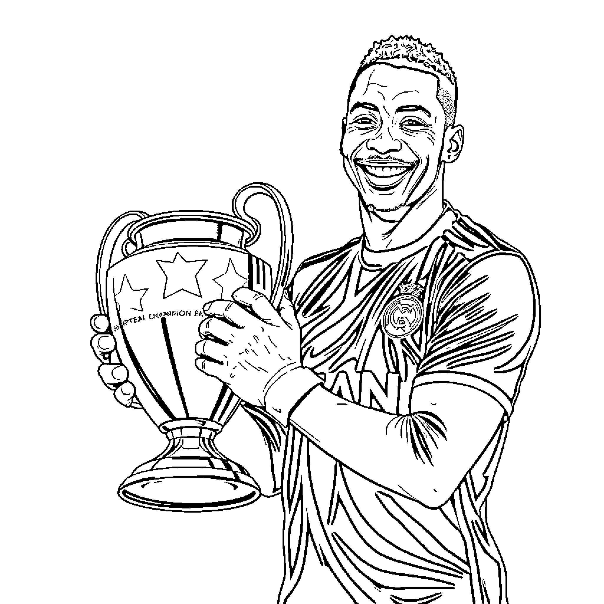 Best Mbappe Coloring Pages (Free Printable PDF)