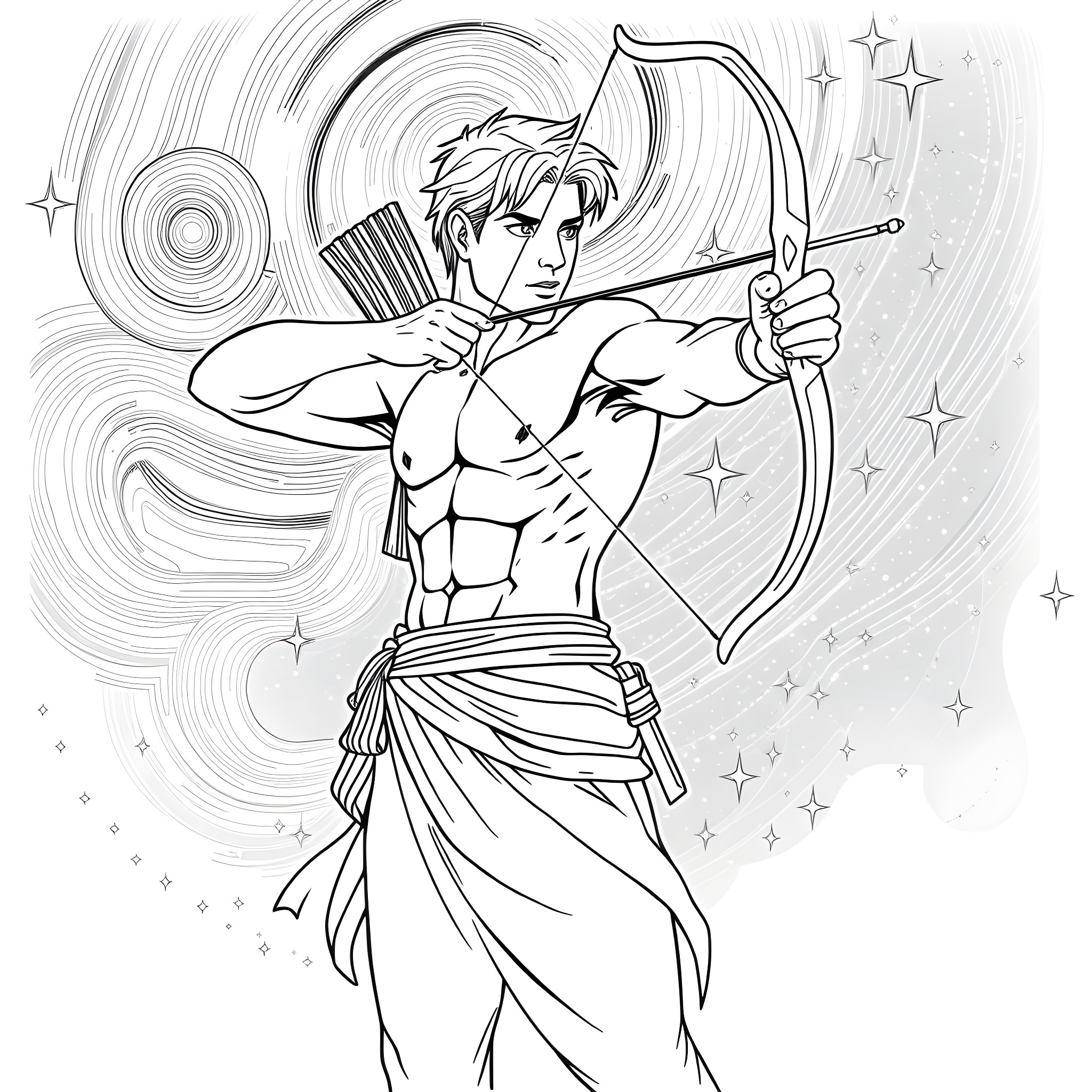 45 Best Archer Coloring Pages (Free Printable PDFs)