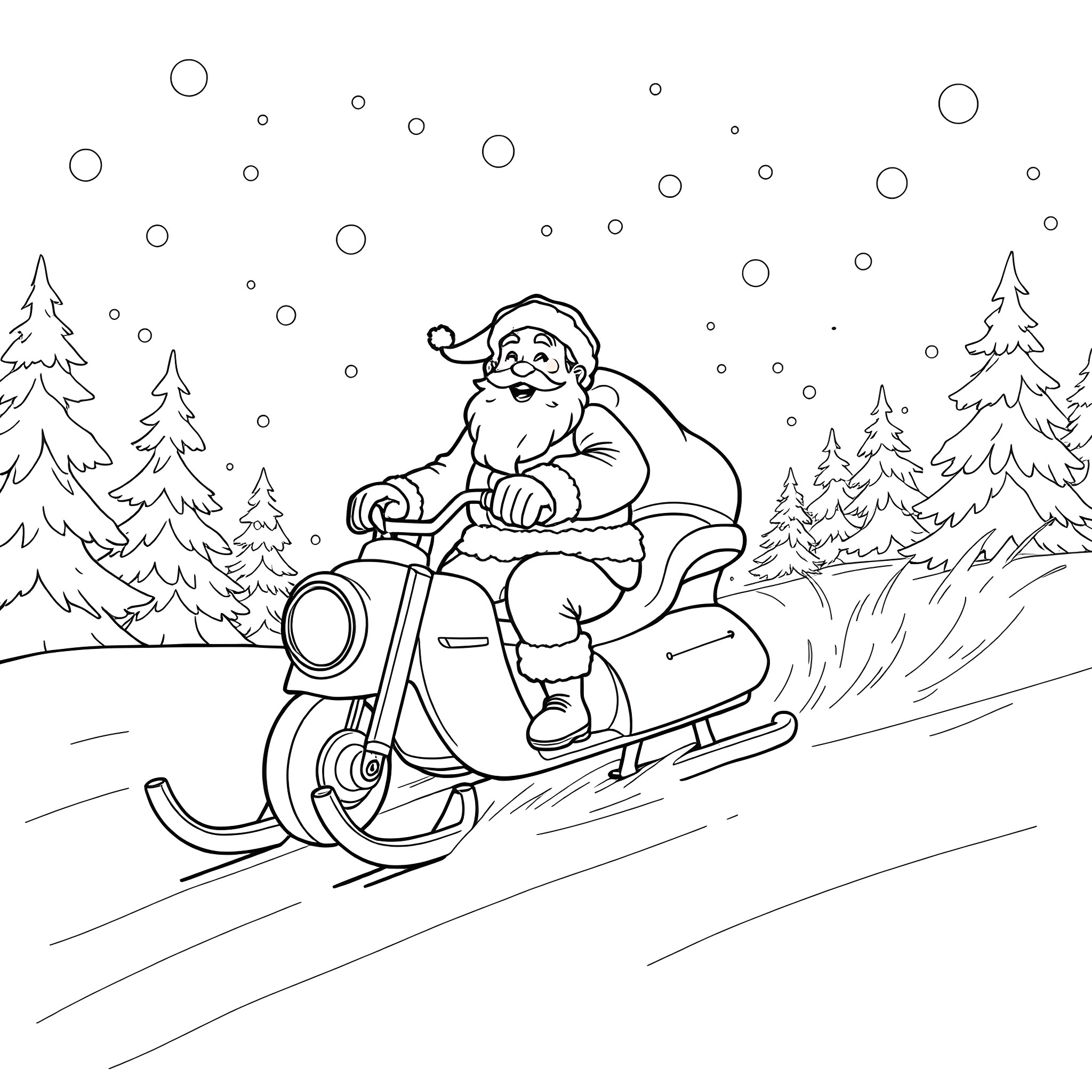 Best Santa Claus Coloring Pages (Free Printable PDF)