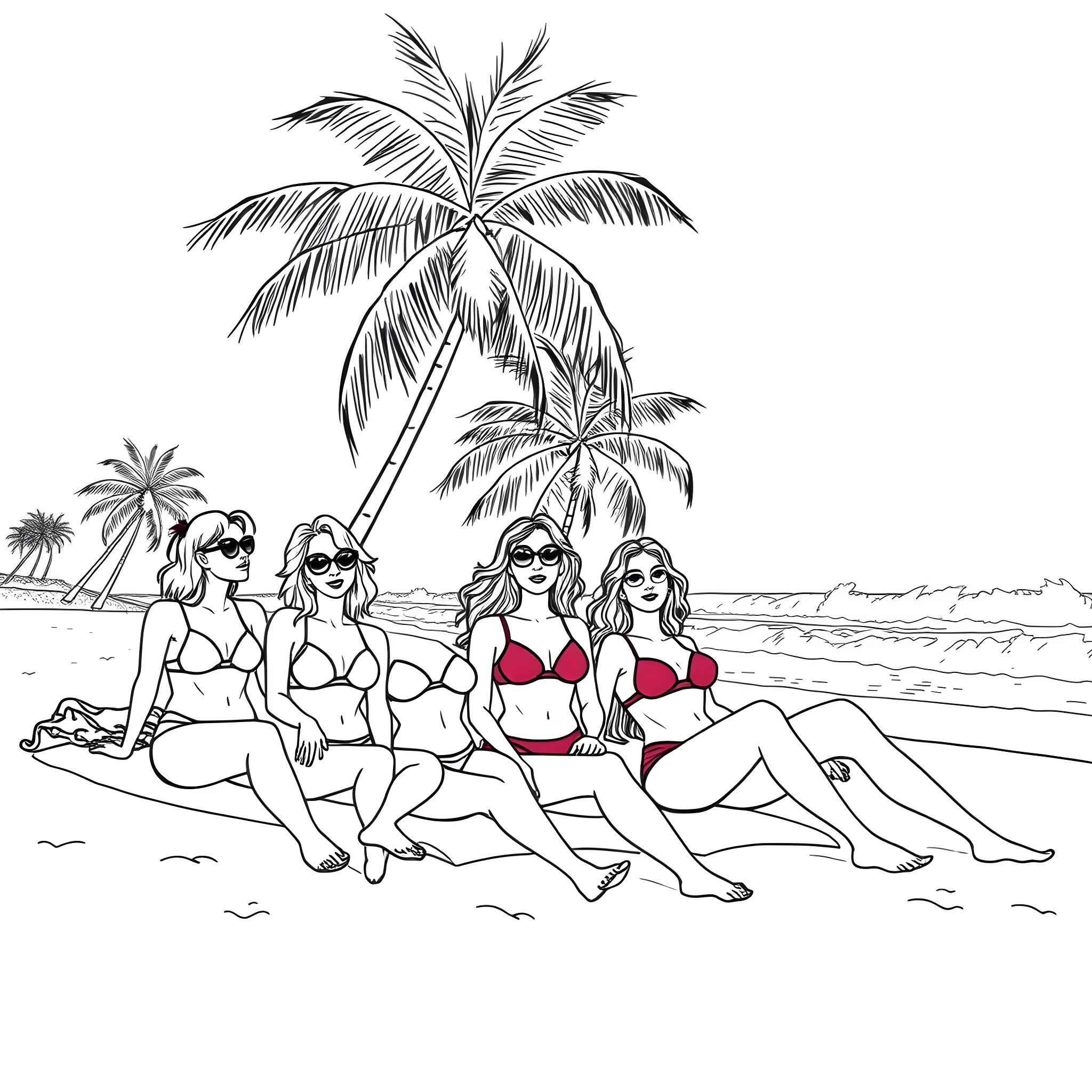 1 Best Mean Girl Coloring Pages (Free Printable PDFs)