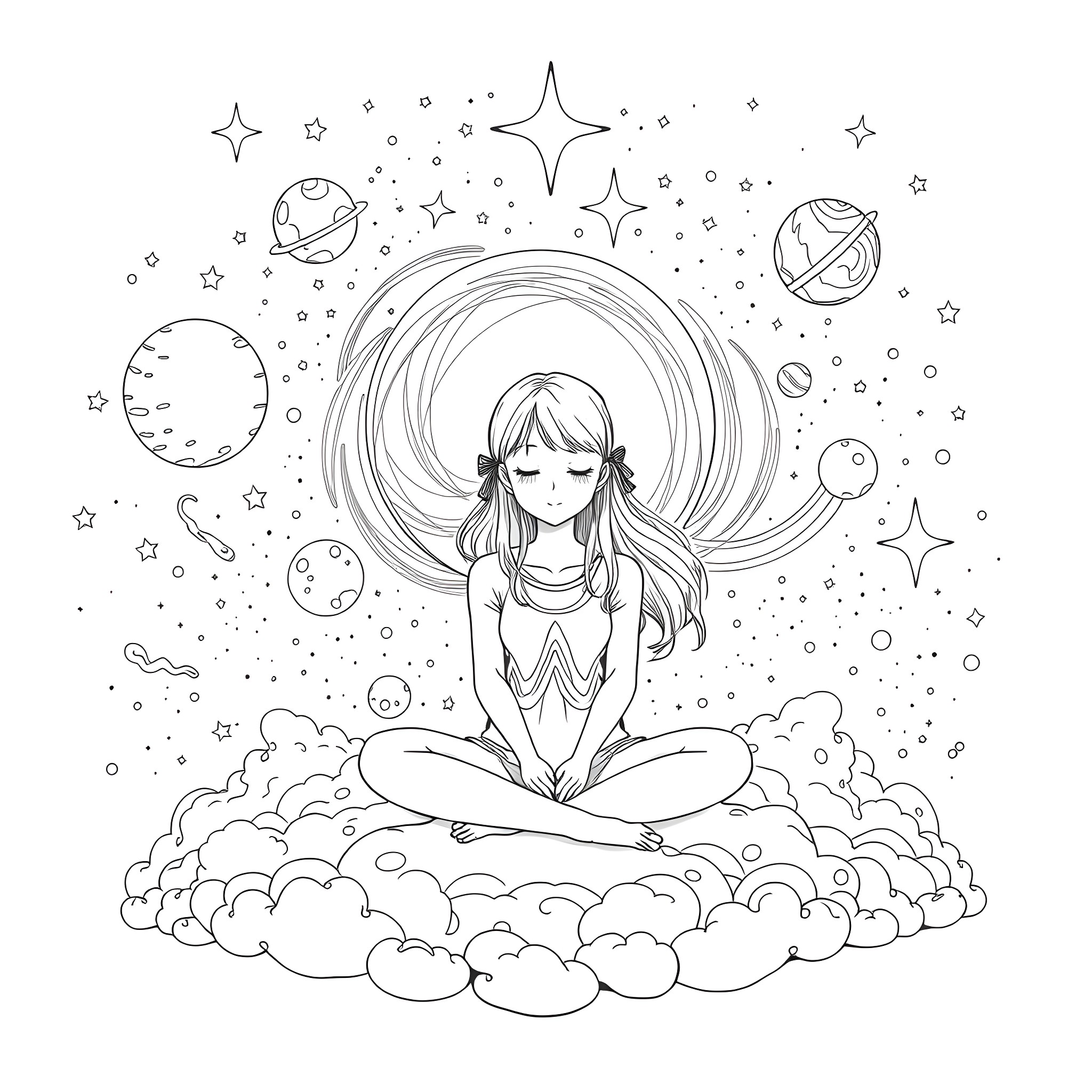 213 Best Girl Coloring Pages (Free Printable PDFs)