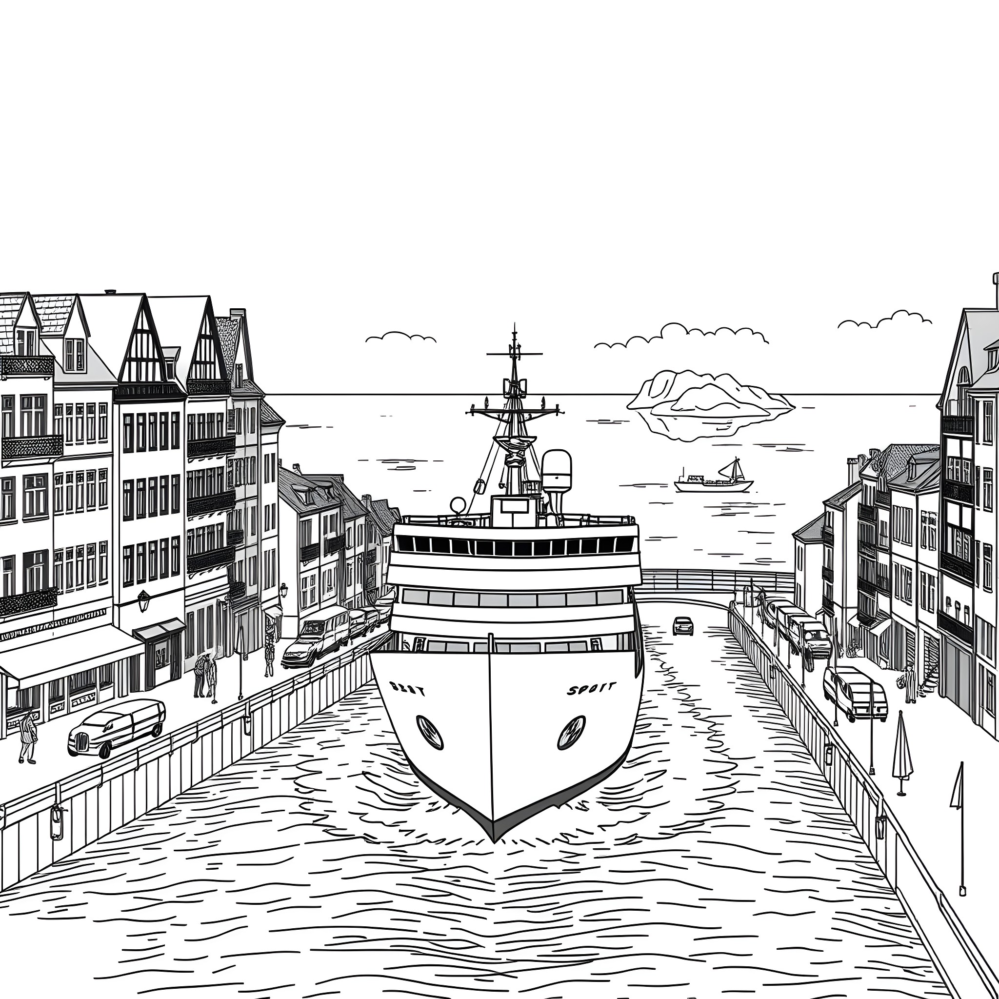 73 Best Ship Coloring Pages (Free Printable PDFs)