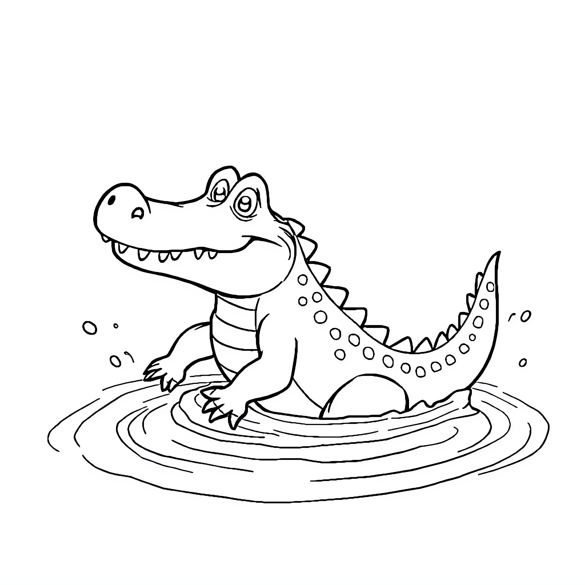 Best Crocodile Coloring Pages (Free Printable PDF)