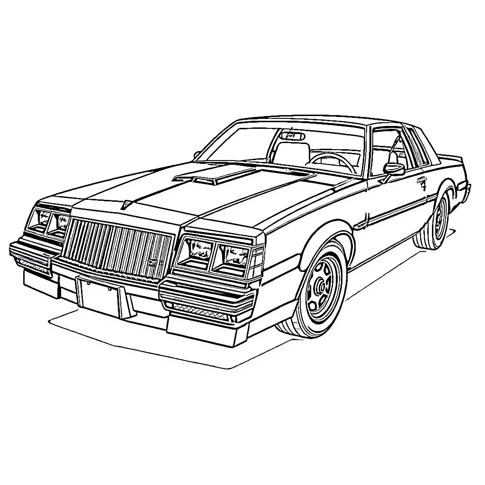 Best Buick Coloring Pages (Free Printable PDF)