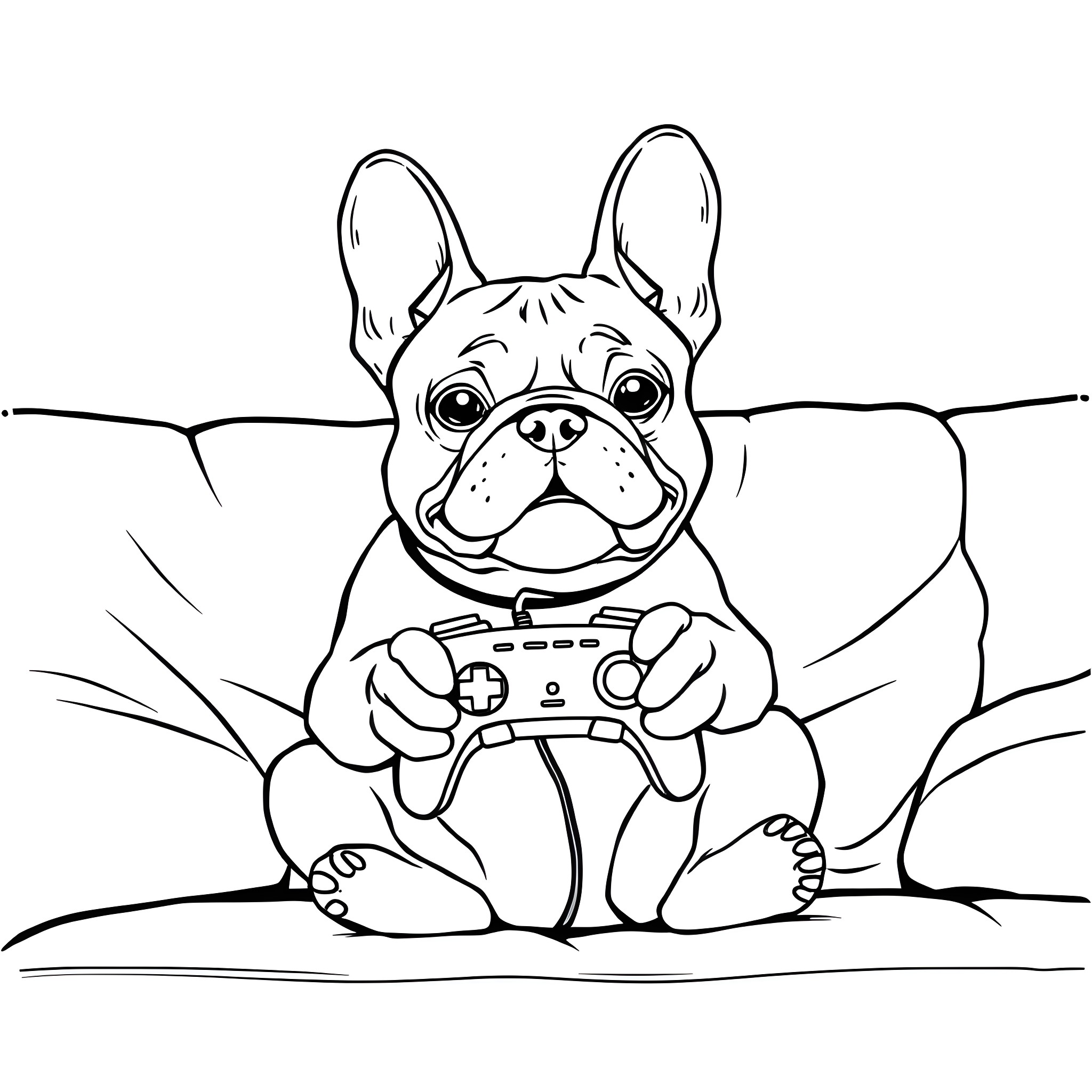 Best Frenchie Coloring Pages (Free Printable PDF)
