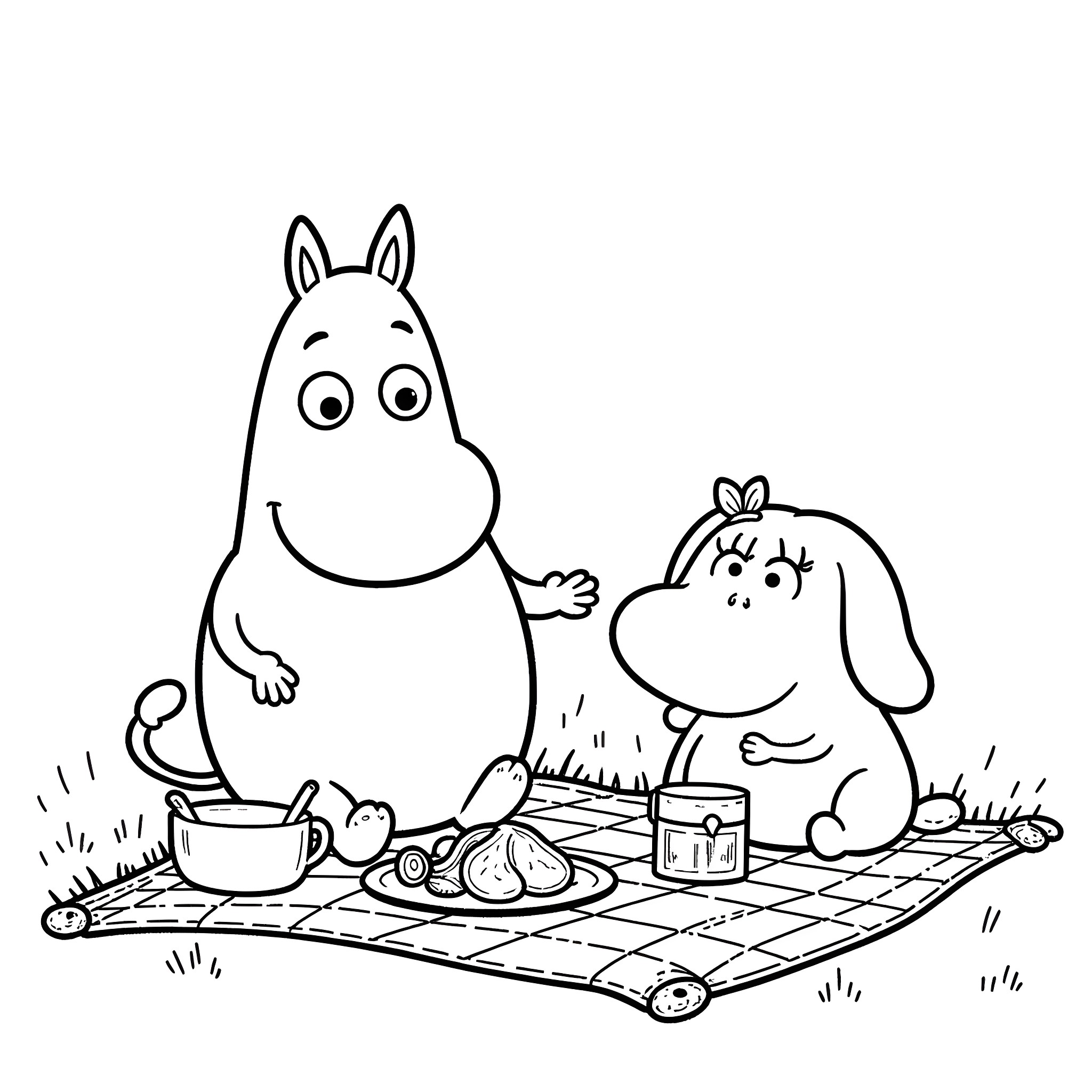 4 Best Moomin Coloring Pages (Free Printable PDFs)