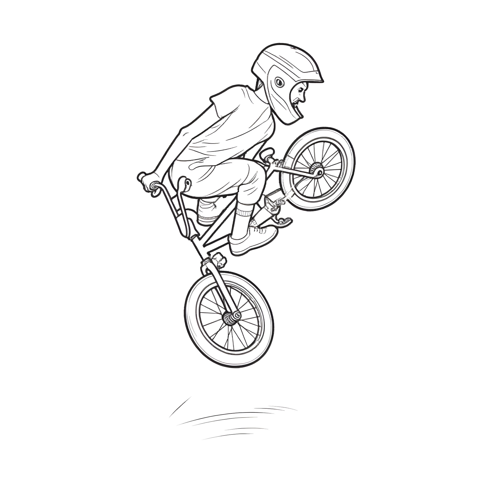 3 Best BMX Bike Coloring Pages (Free Printable PDFs)
