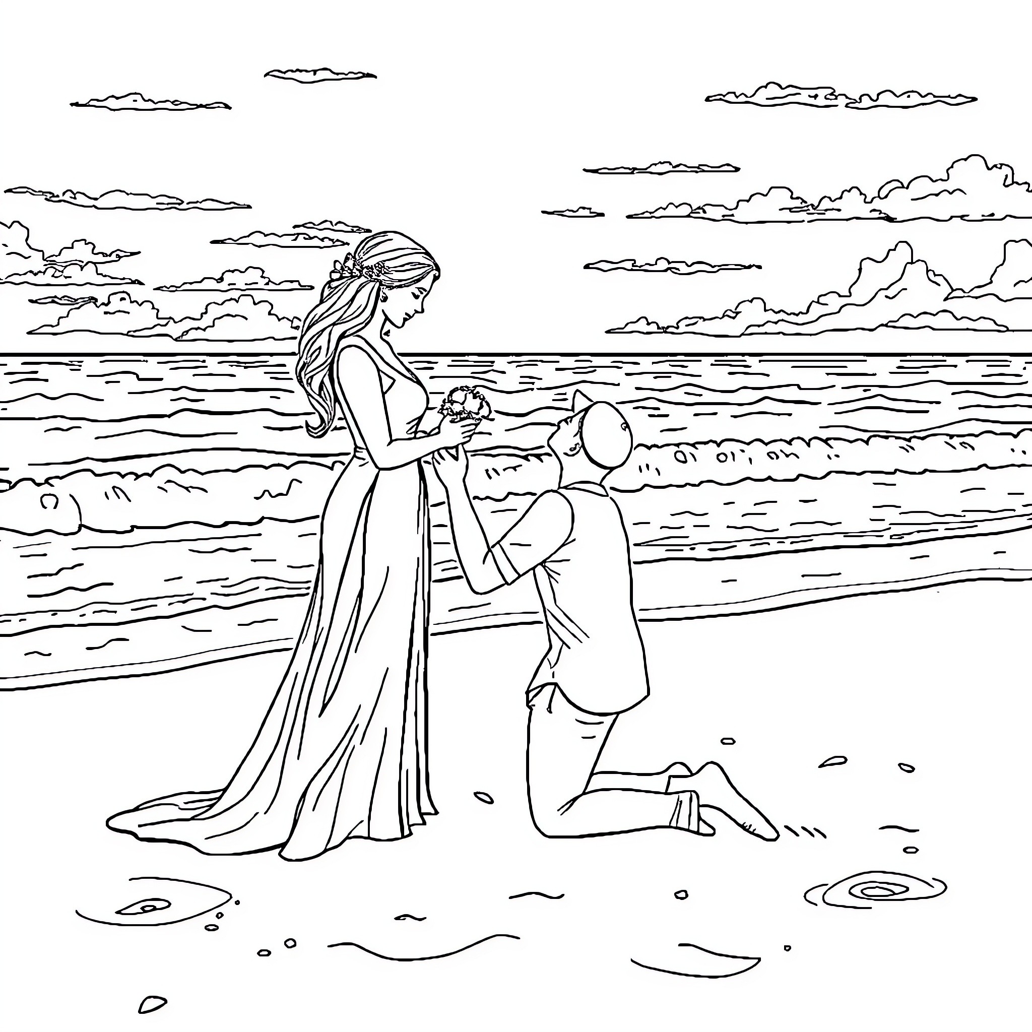 Best Proposal Coloring Pages (Free Printable PDF)