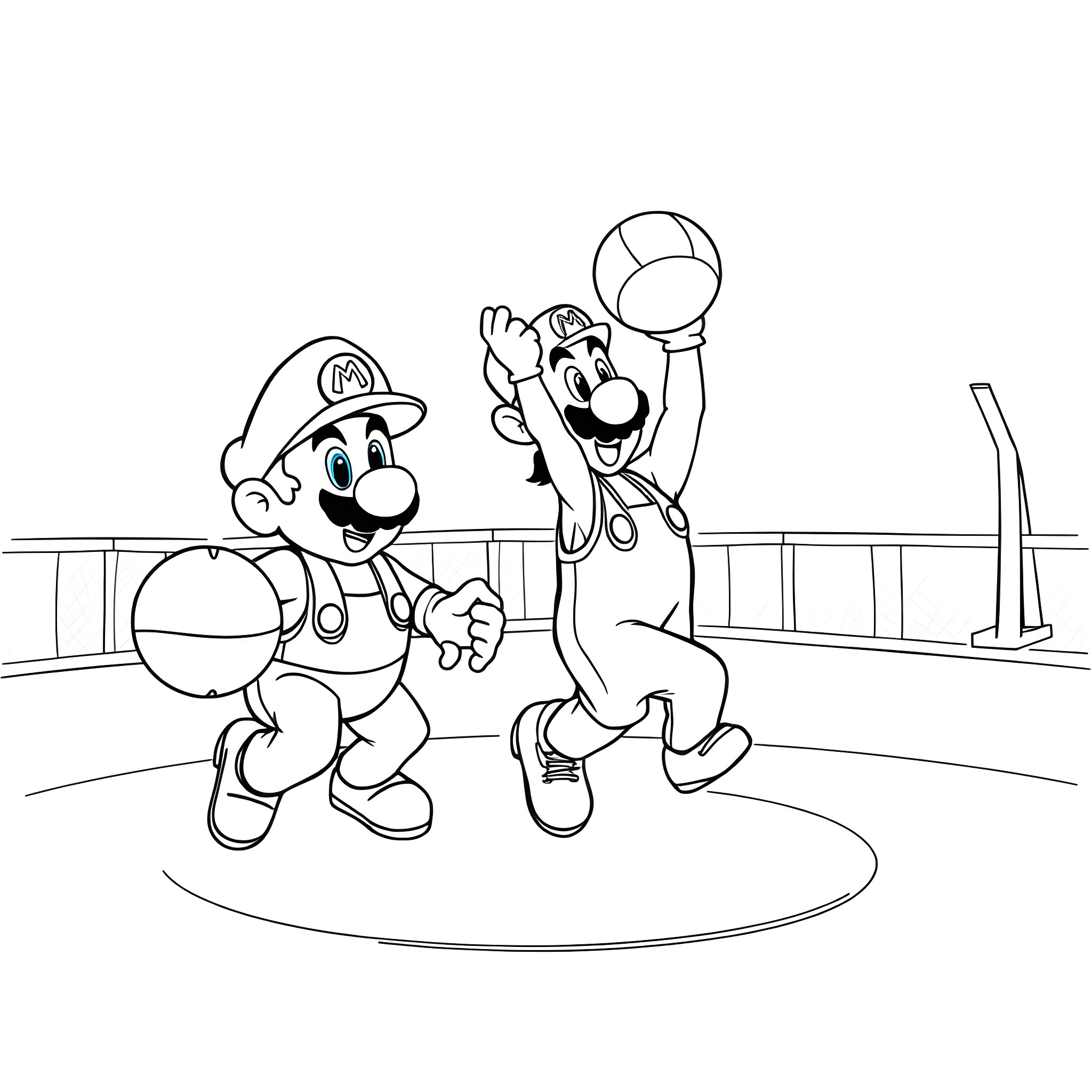 632 Best Mario Coloring Pages (Free Printable PDFs)