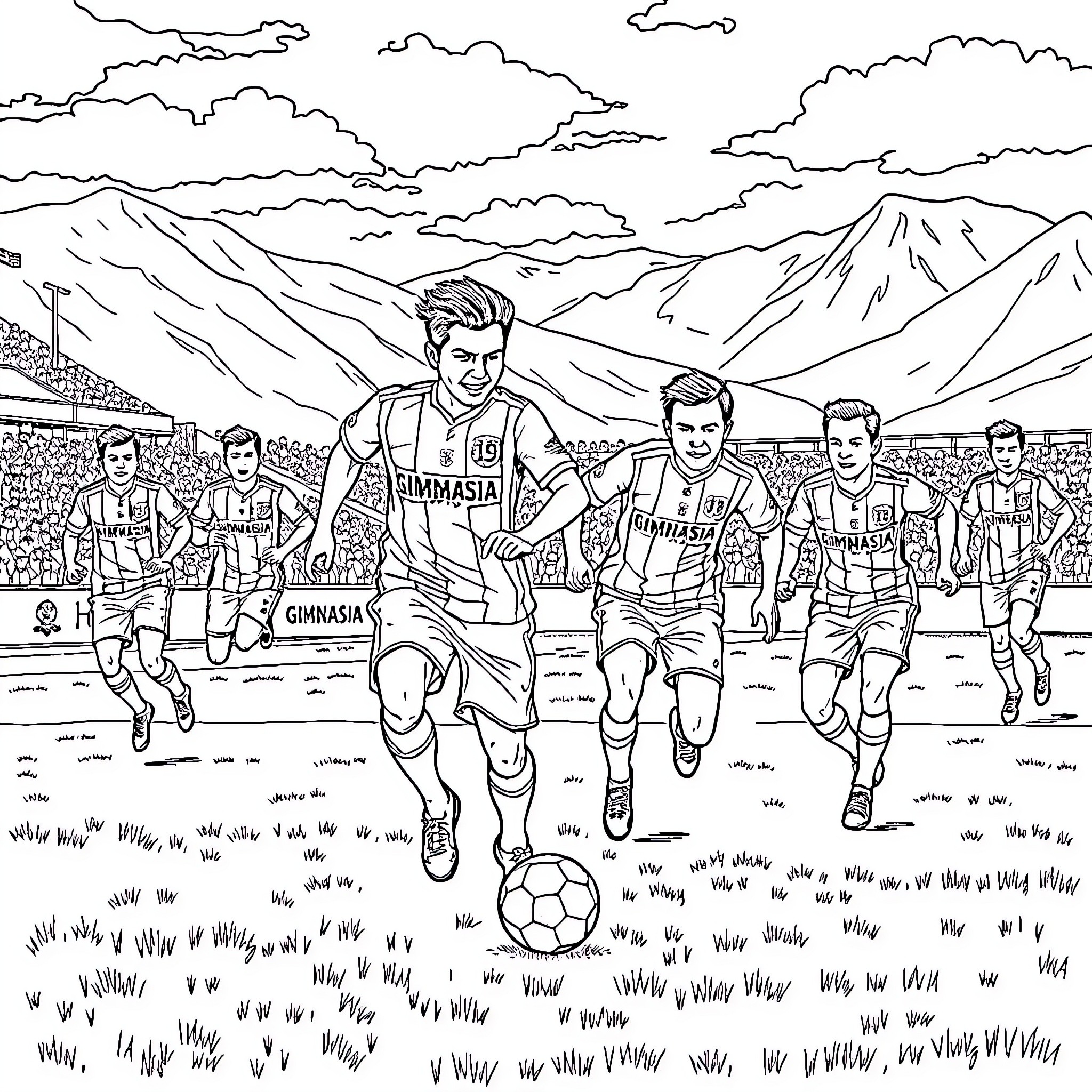 Best Gimnasia de Jujuy Coloring Pages (Free Printable PDF)