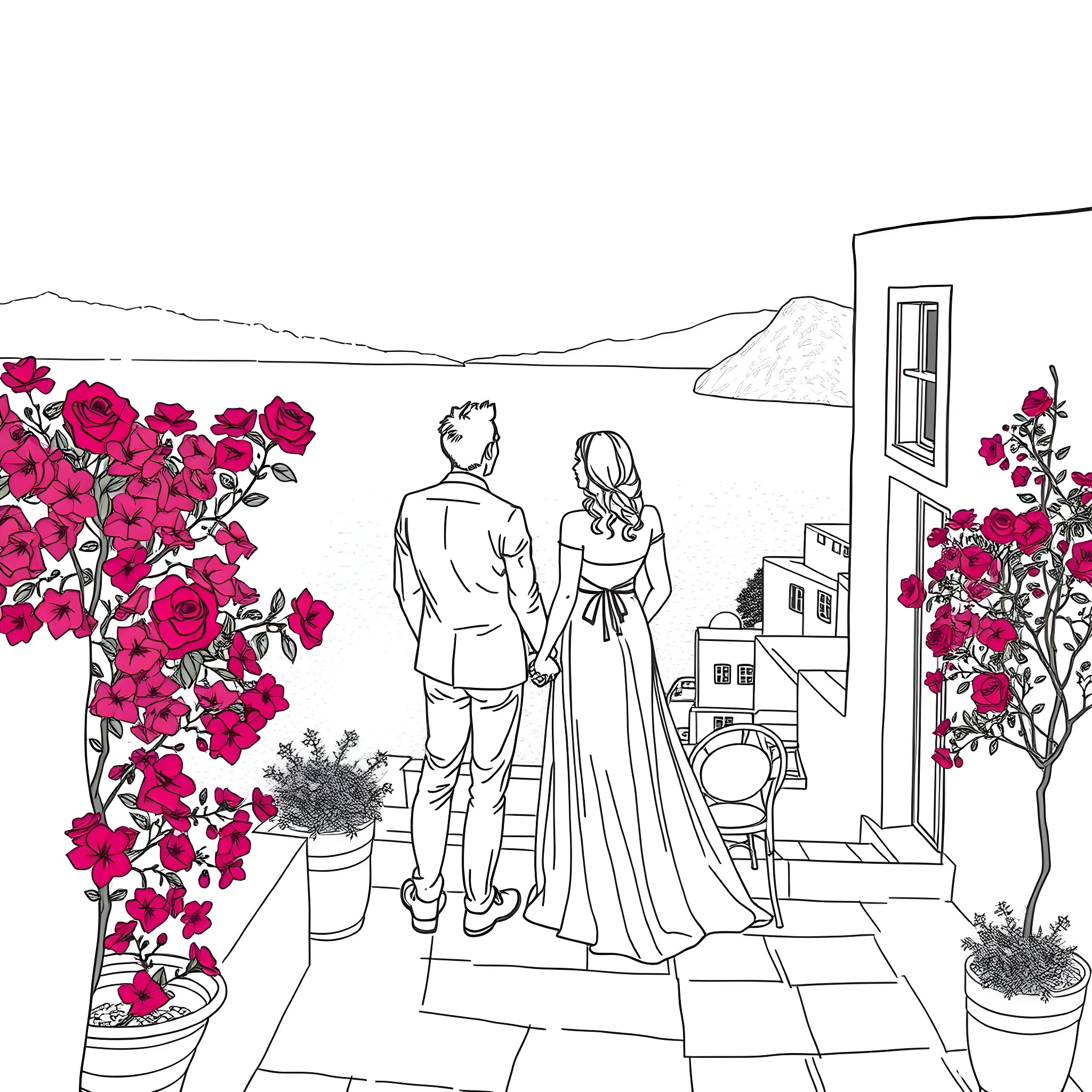 57 Best Couple Coloring Pages (Free Printable PDFs)
