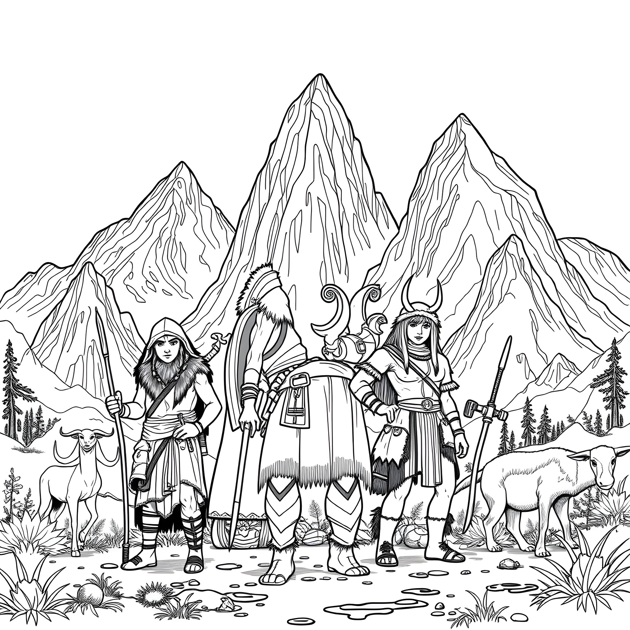 15 Best Character Coloring Pages (Free Printable PDFs)