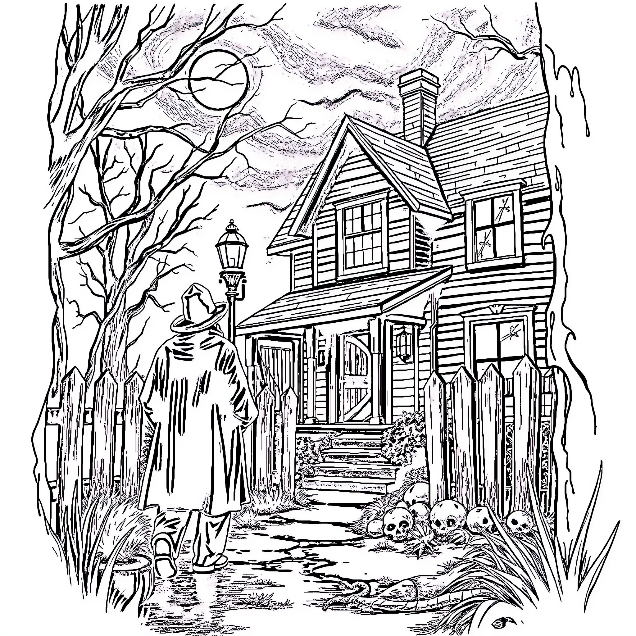 Best Conjuring Coloring Pages (Free Printable PDF)
