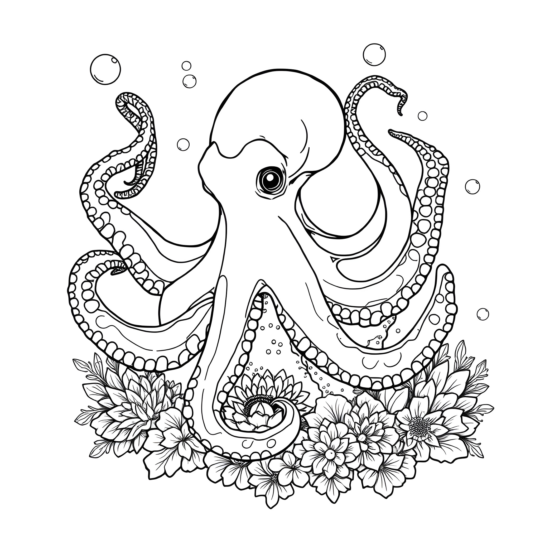 Best Octopus Coloring Pages (Free Printable PDF)