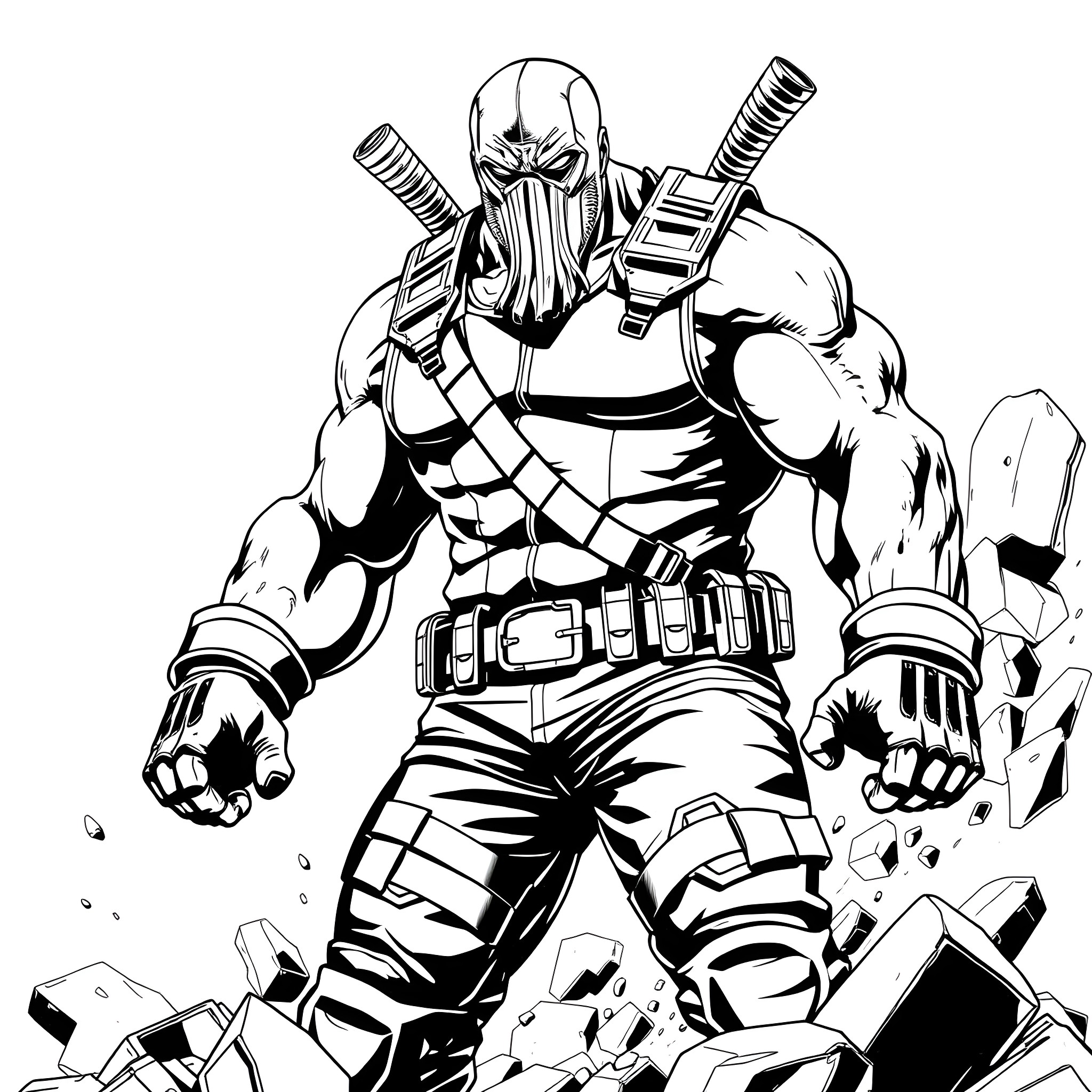 107 Best Bane Coloring Pages (Free Printable PDFs)