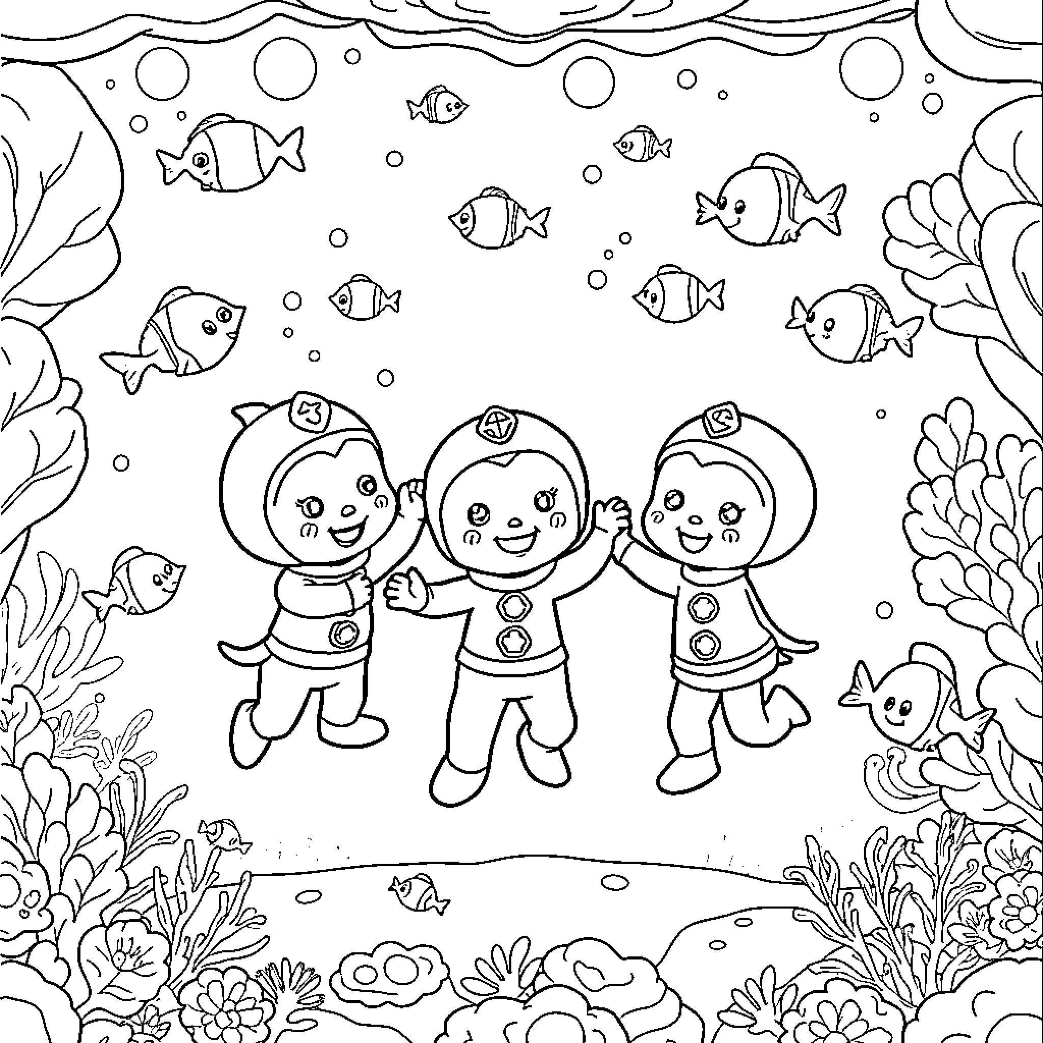 Best Octonauts Coloring Pages (Free Printable PDF)
