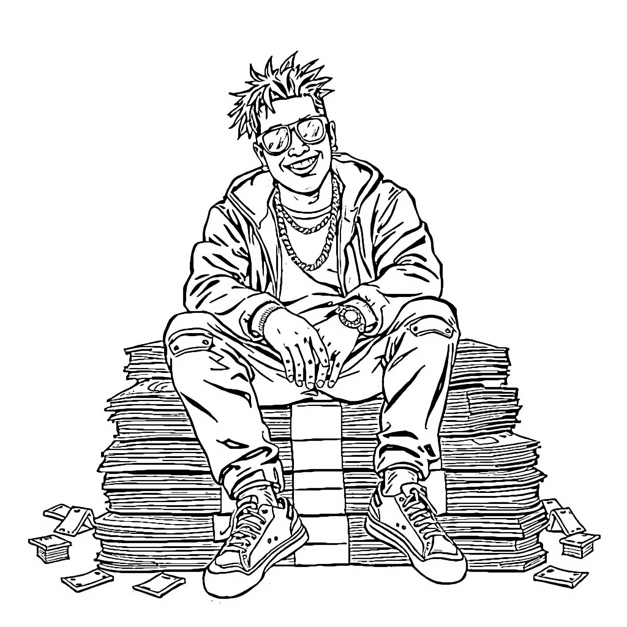 Best Juice Wrld Coloring Pages (Free Printable PDF)