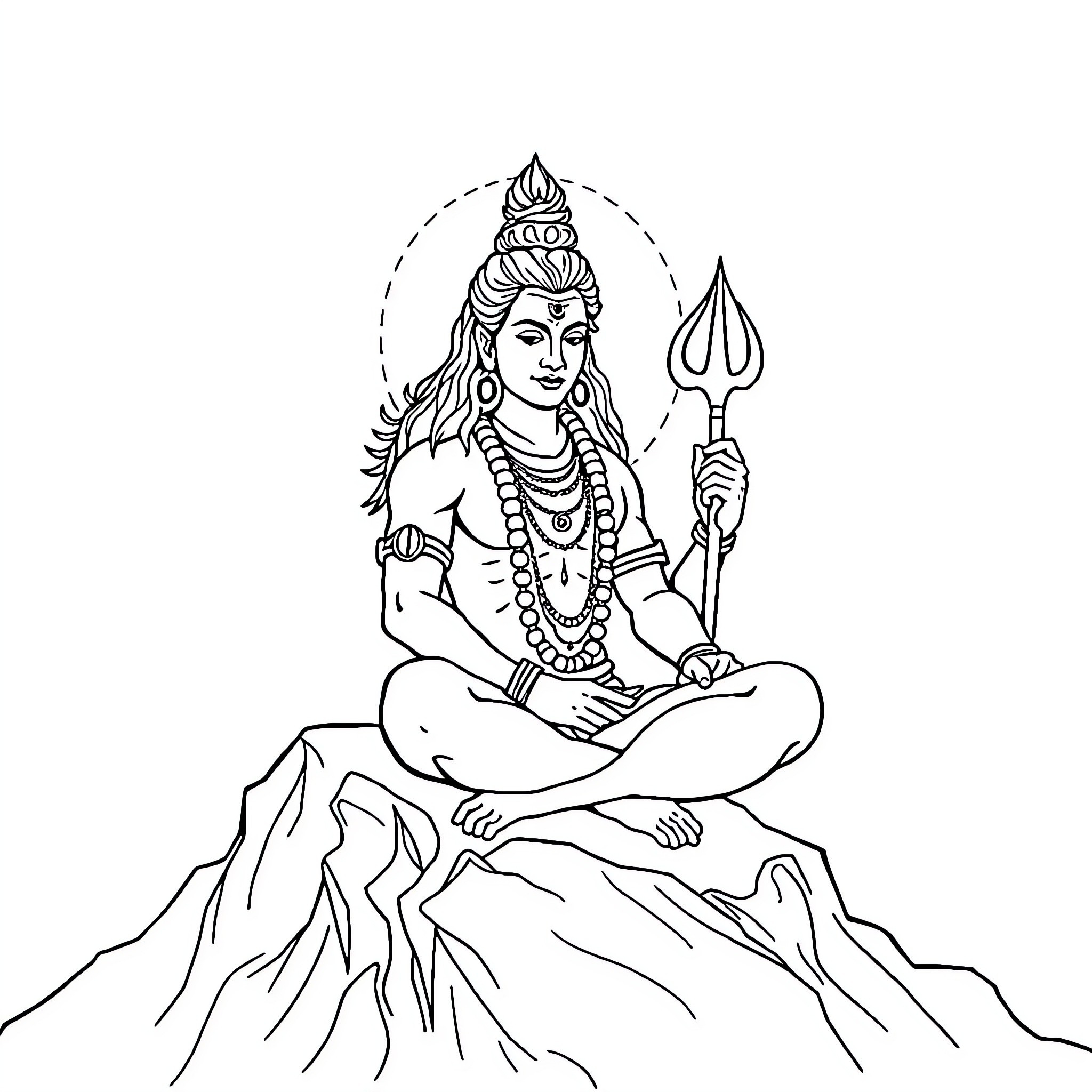 Best Lord Shiva Coloring Pages (Free Printable PDF)