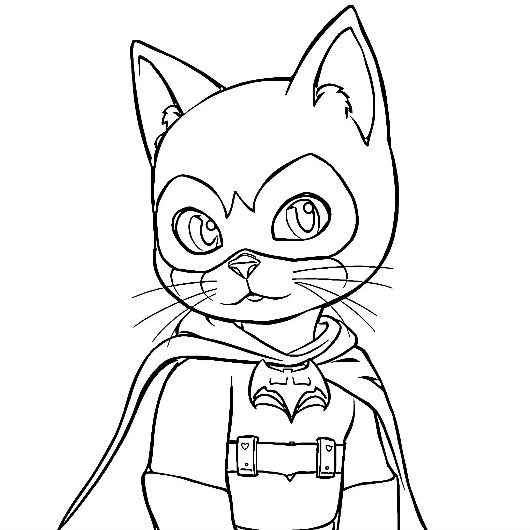 Best Bat Cat Coloring Pages (Free Printable PDF)