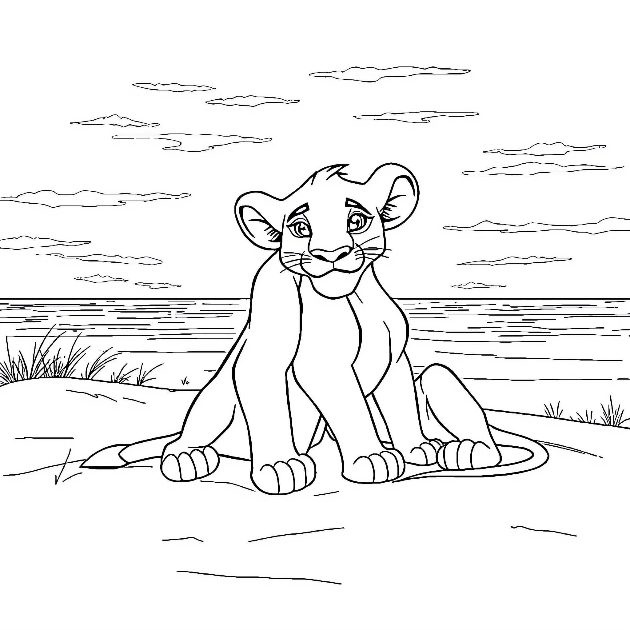 Best Simba Coloring Pages (Free Printable PDF)