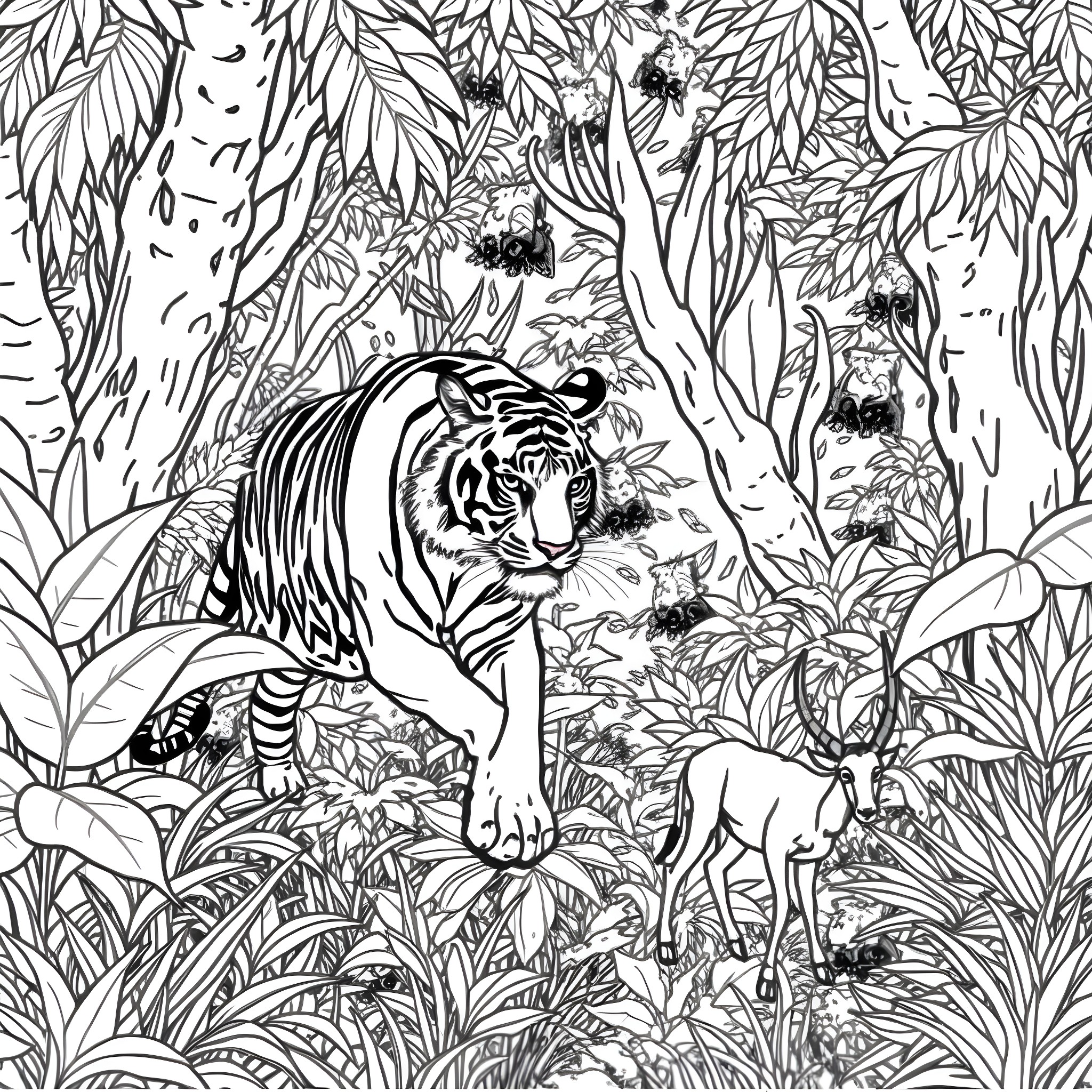 173 Best Tiger Coloring Pages (Free Printable PDFs)