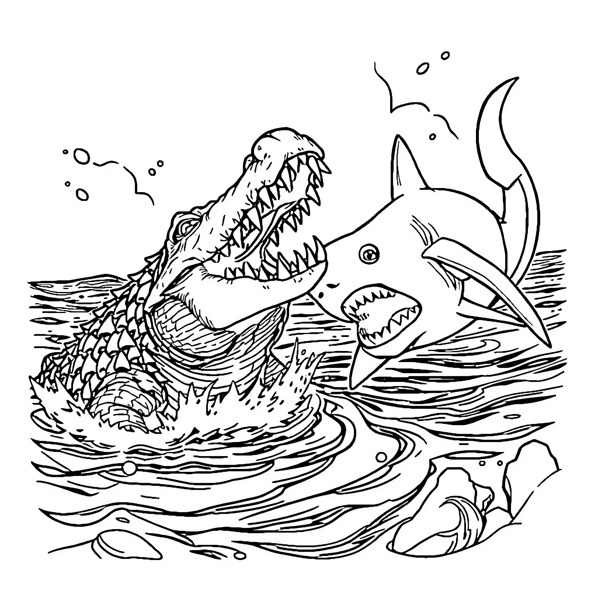 92 Best Crocodile Coloring Pages (Free Printable PDFs)