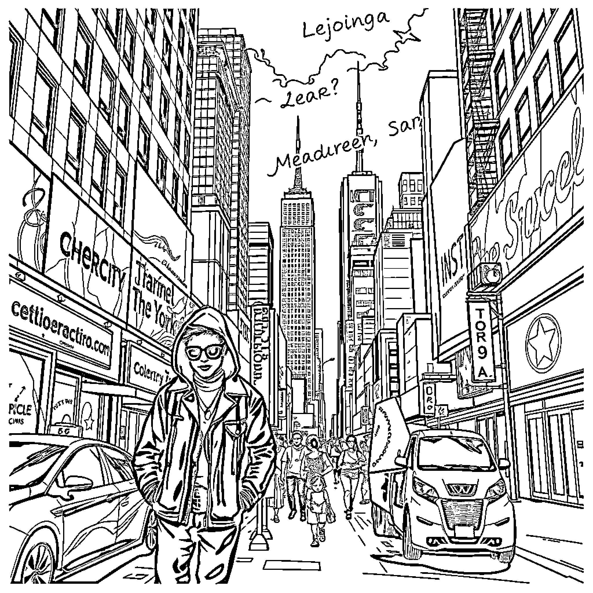 Best Zentangle Portrait Coloring Pages (Free Printable PDF)