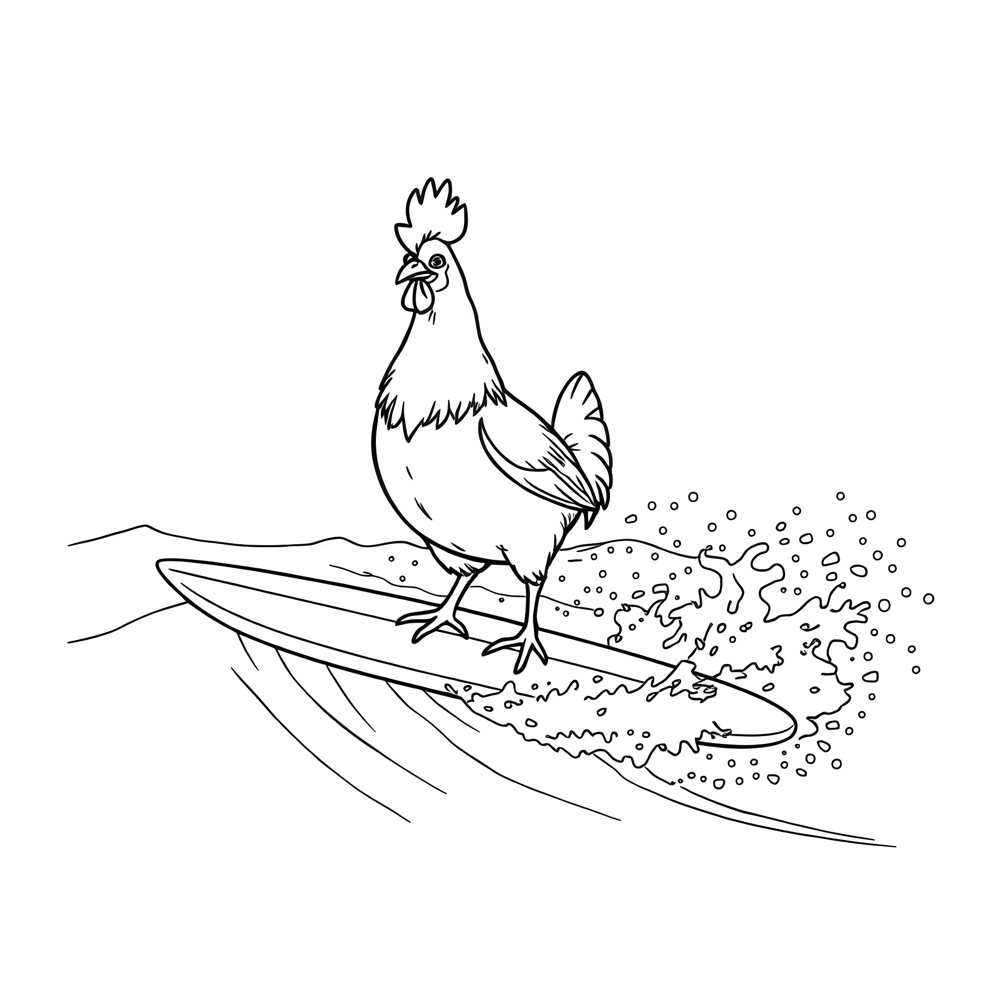 469 Best Chicken Coloring Pages (Free Printable PDFs)