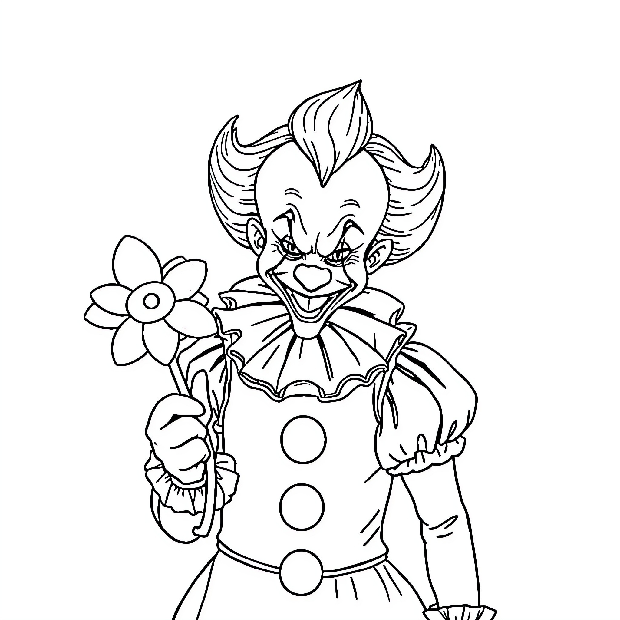 Best Pennywise Coloring Pages (Free Printable PDF)