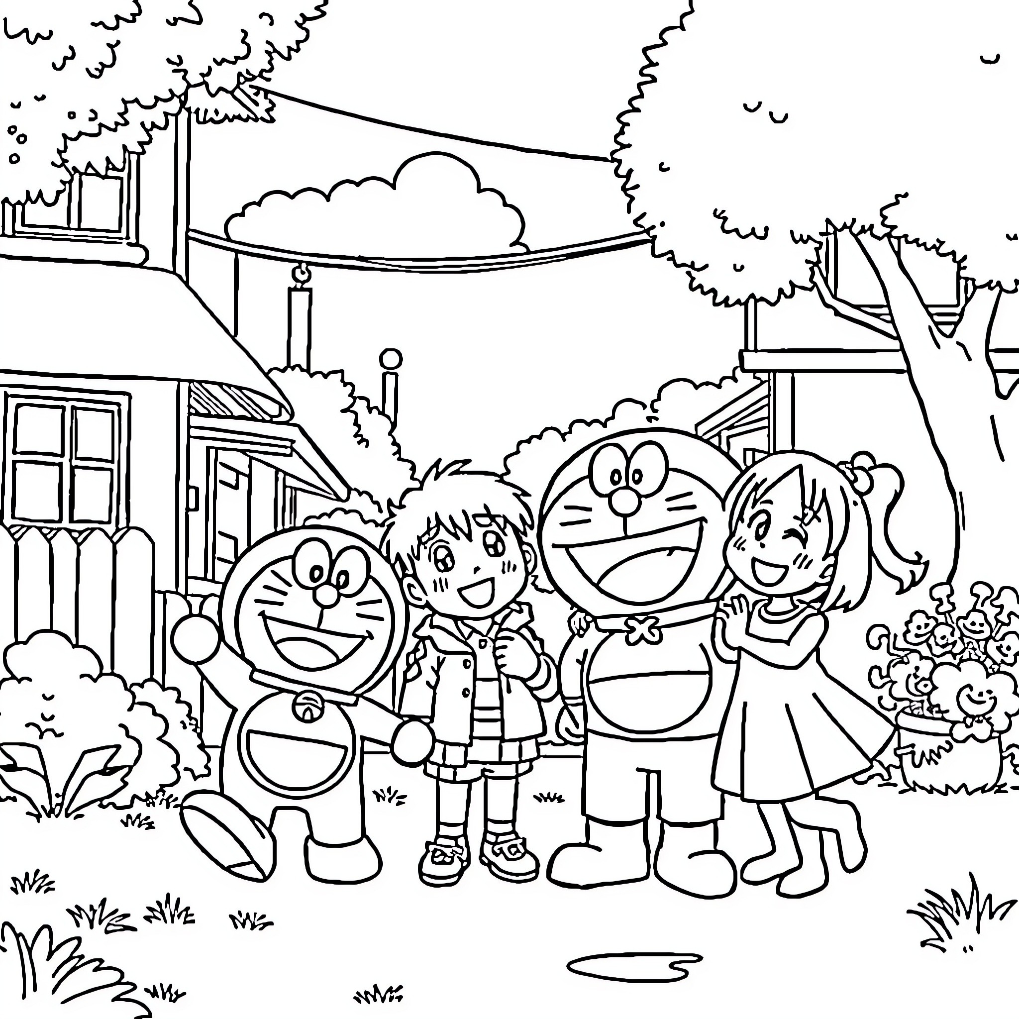 65 Best Doraemon Coloring Pages (Free Printable PDFs)