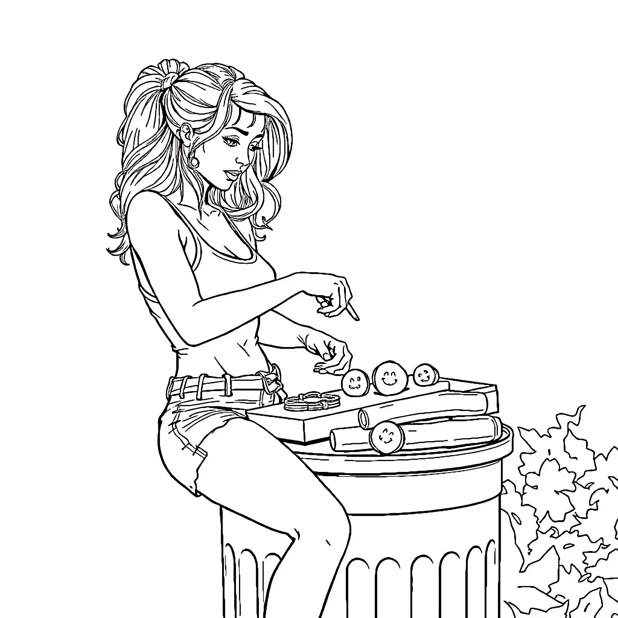 Best Rhea Ripley Coloring Pages (Free Printable PDF)