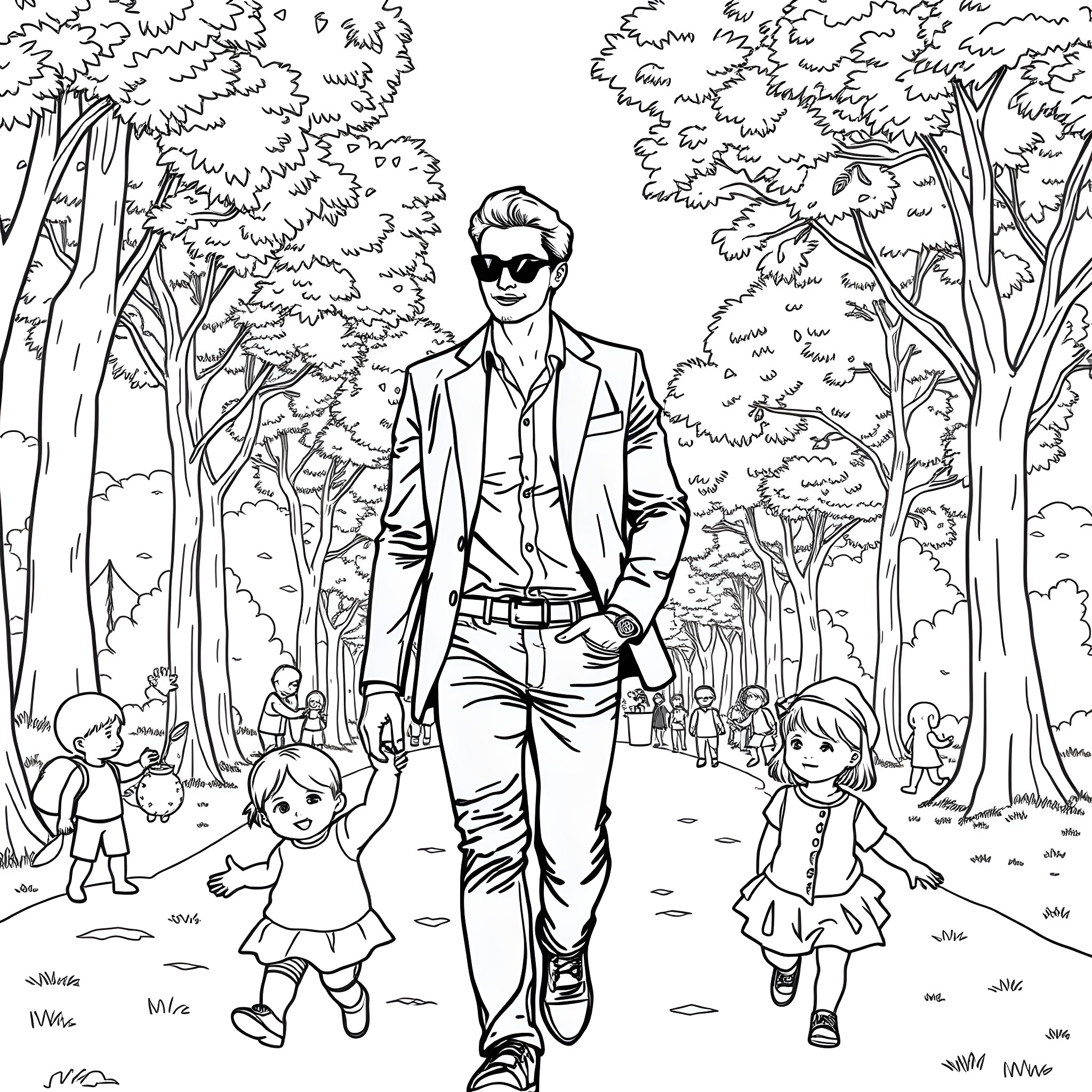 1150 Best Man Coloring Pages (Free Printable PDFs)
