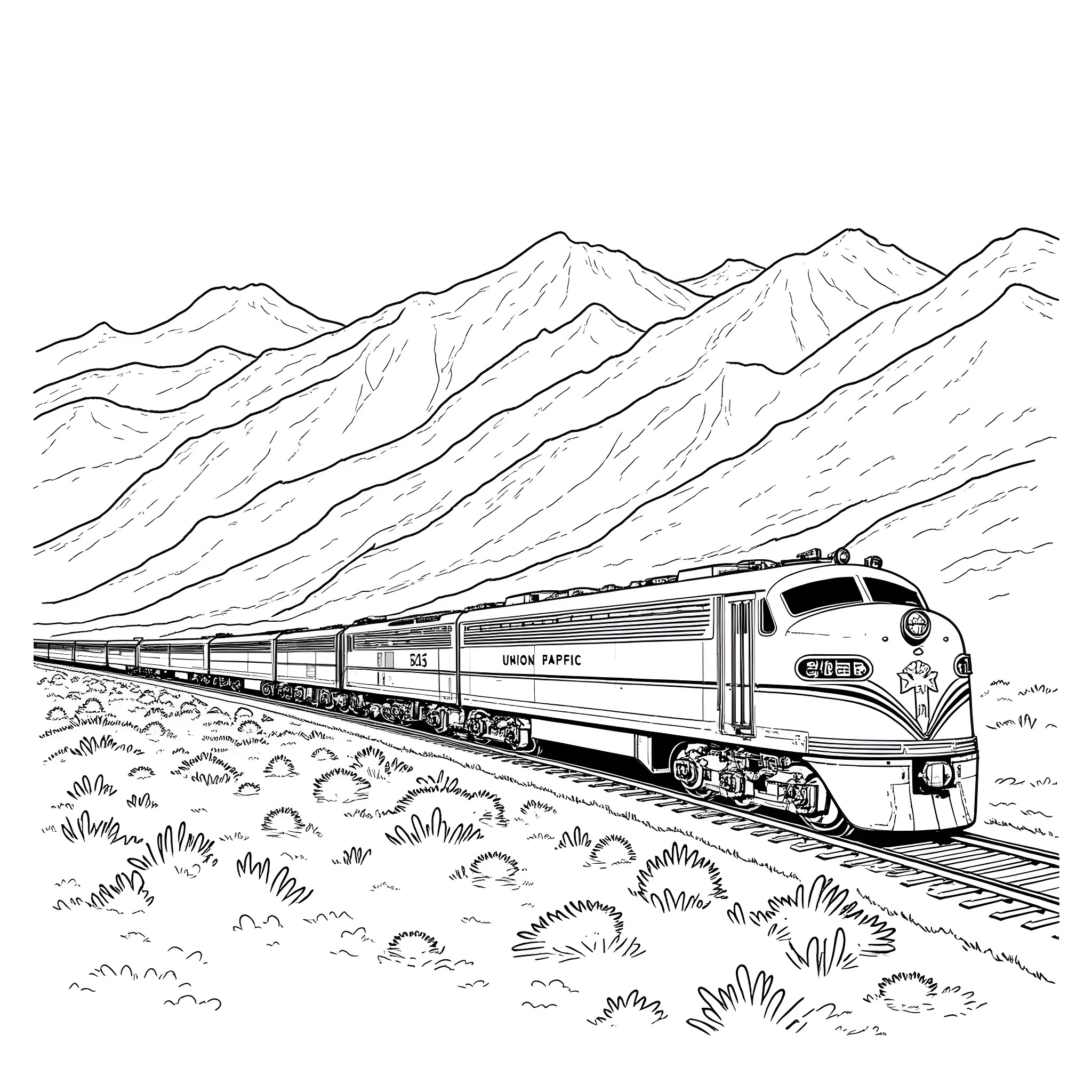 1 Best Union Pacific Coloring Pages (Free Printable PDFs)