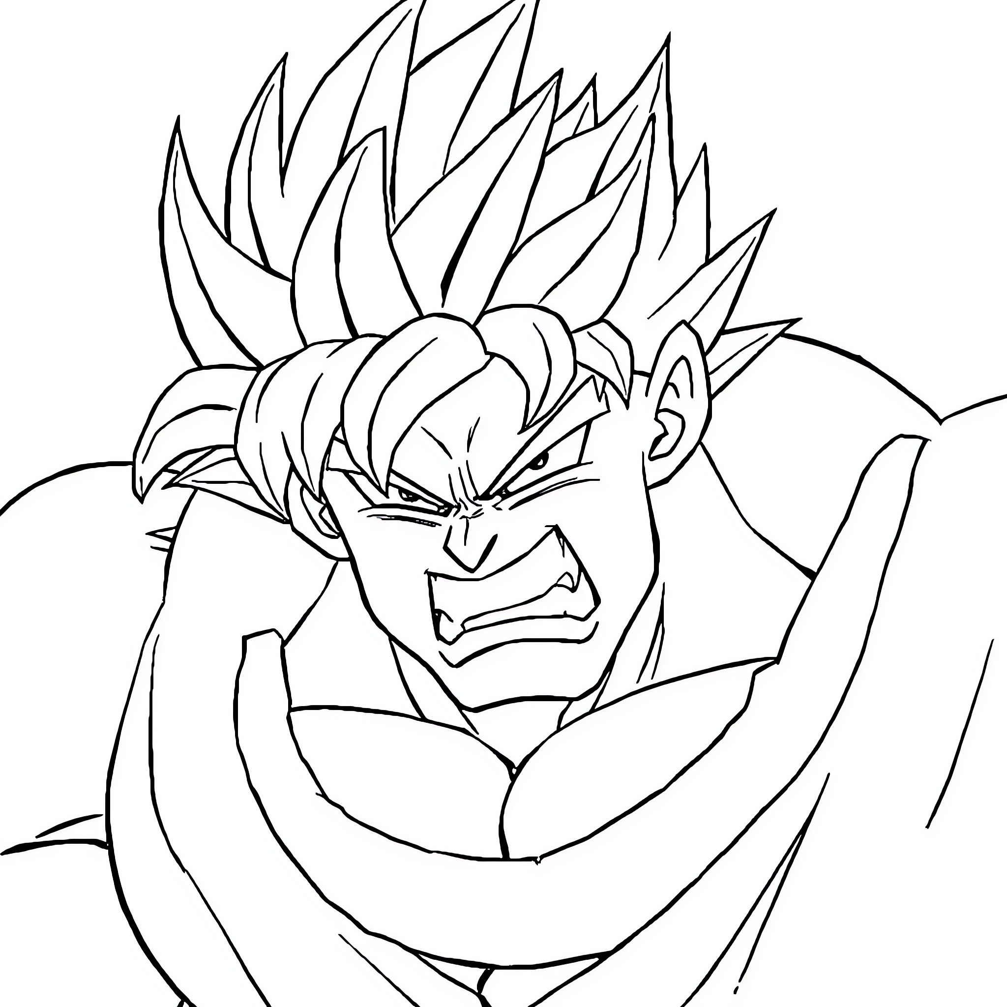 18 Best Broly Coloring Pages (Free Printable PDFs)