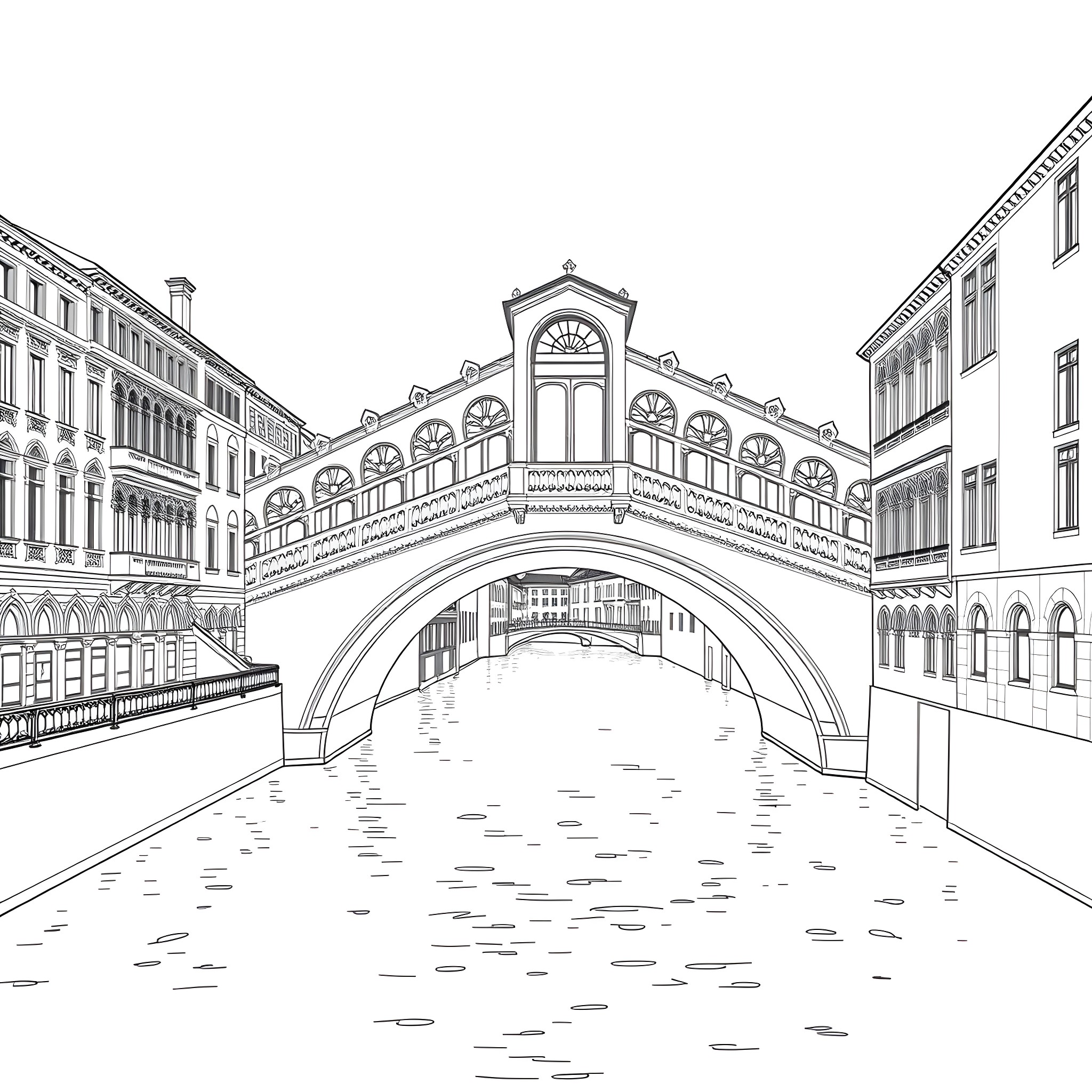 Best Bridge Coloring Pages (Free Printable PDF)