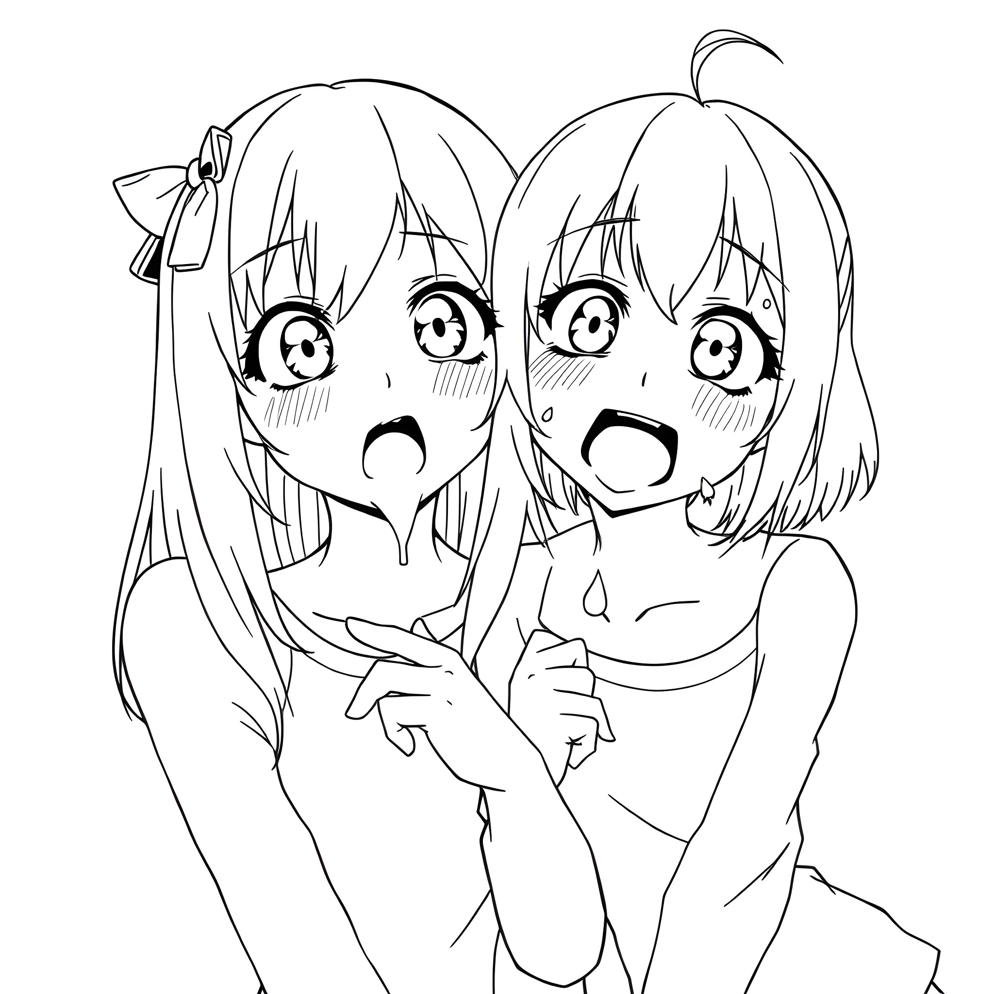 303 Best Anime Girl Coloring Pages (Free Printable PDFs)