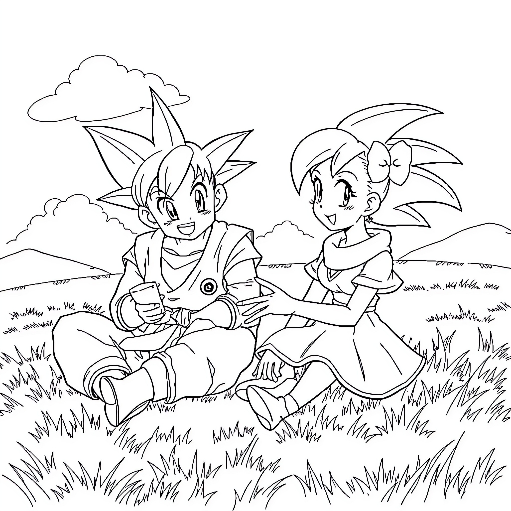 1512 Best Goku Coloring Pages (Free Printable PDFs)