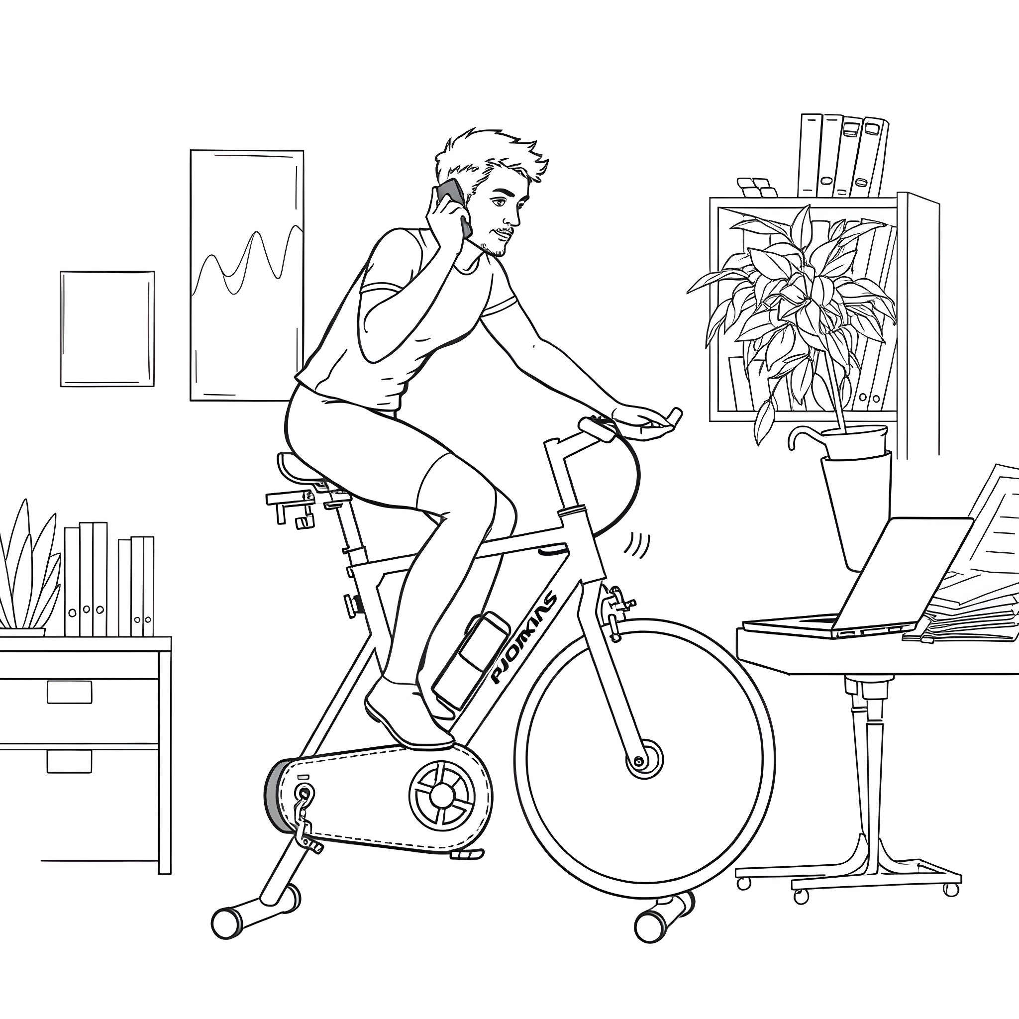 Best Cyclist Coloring Pages (Free Printable PDF)